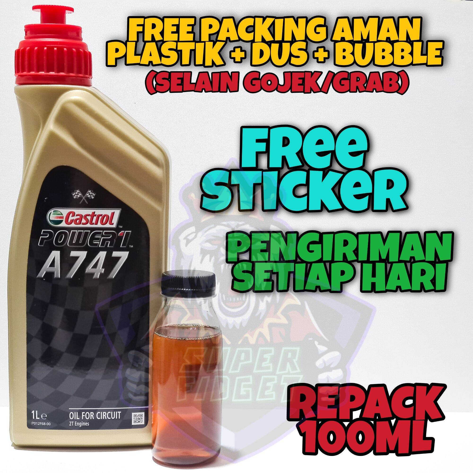 OLI SAMPING CASTROL A747 747 REPACK 100ML ORIGINAL 1000% | Lazada Indonesia