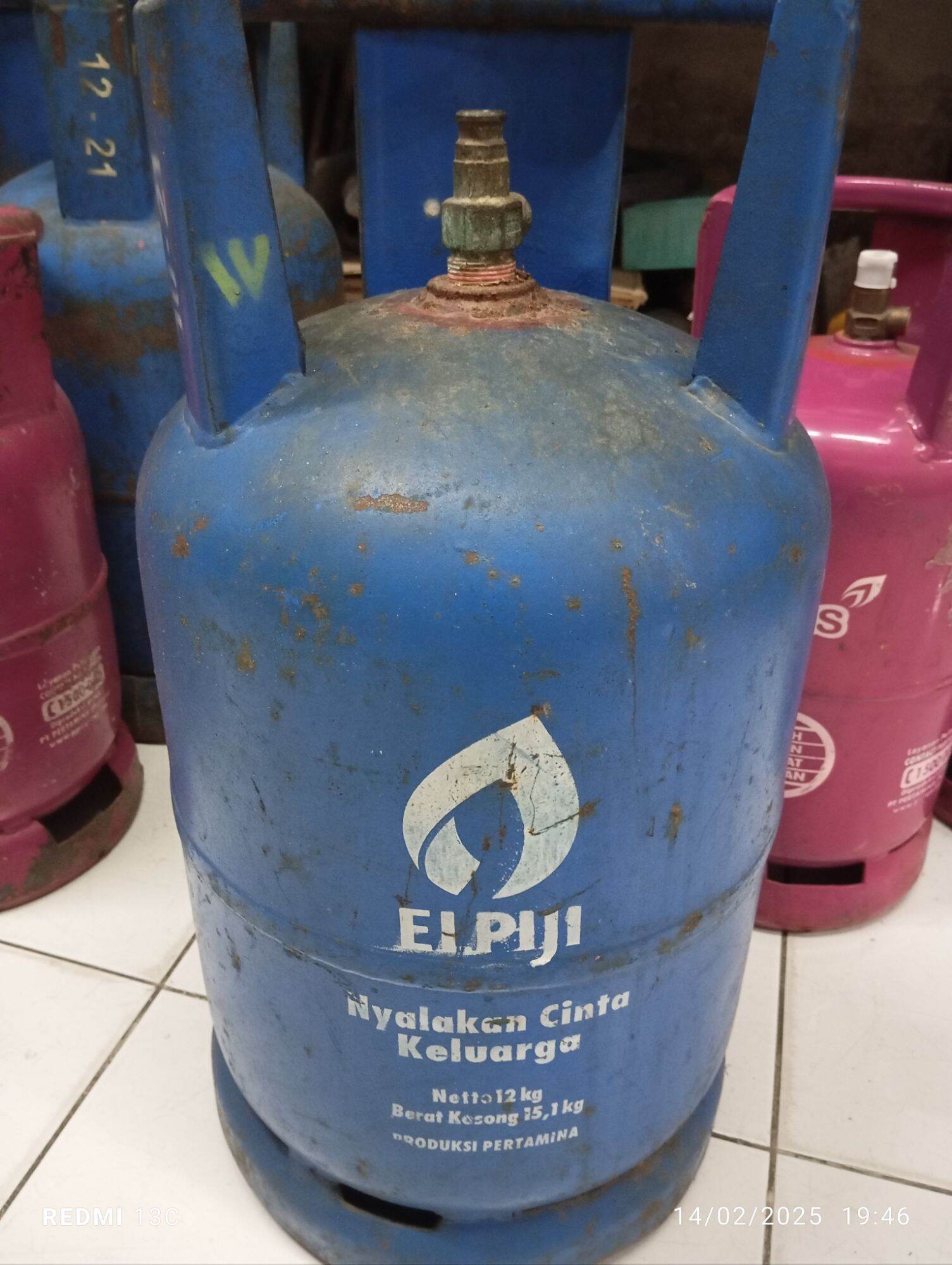Tabung gas 12kg tanpa isi | Lazada Indonesia