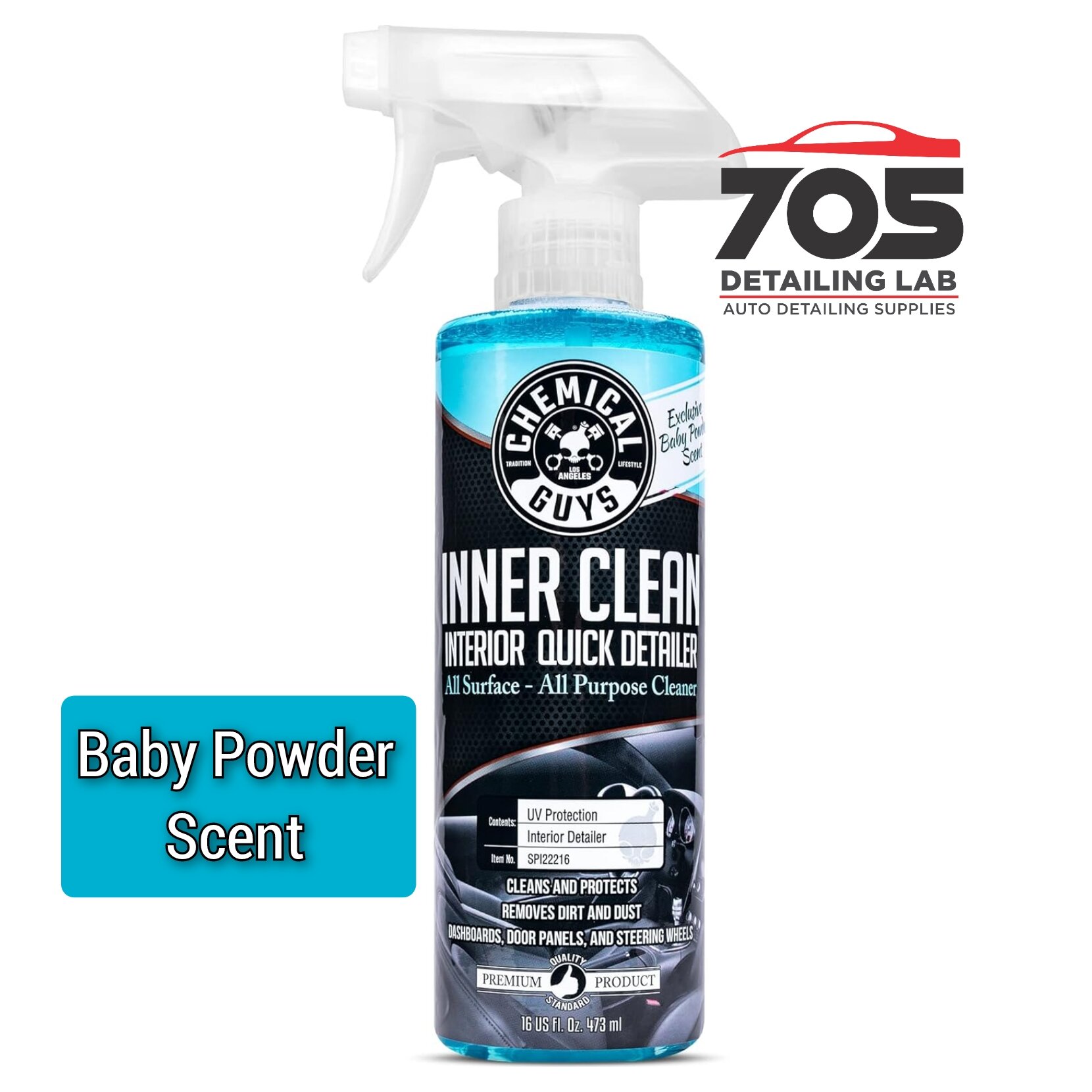 Chemical Guys Inner Clean Baby Powder - Interior Cleaner | Lazada Indonesia