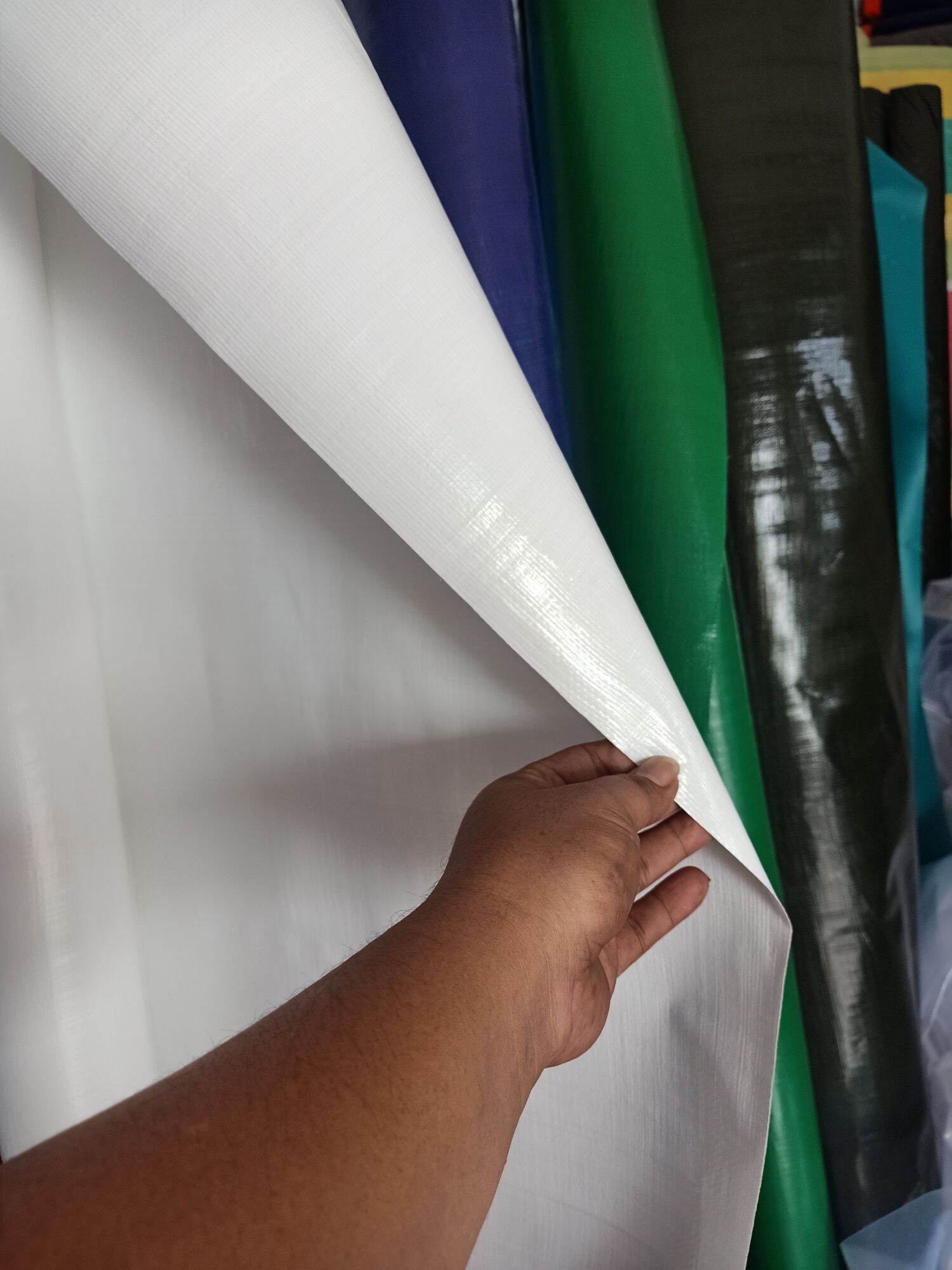 terpal A5 putih, ukuran 2x7m, | Lazada Indonesia