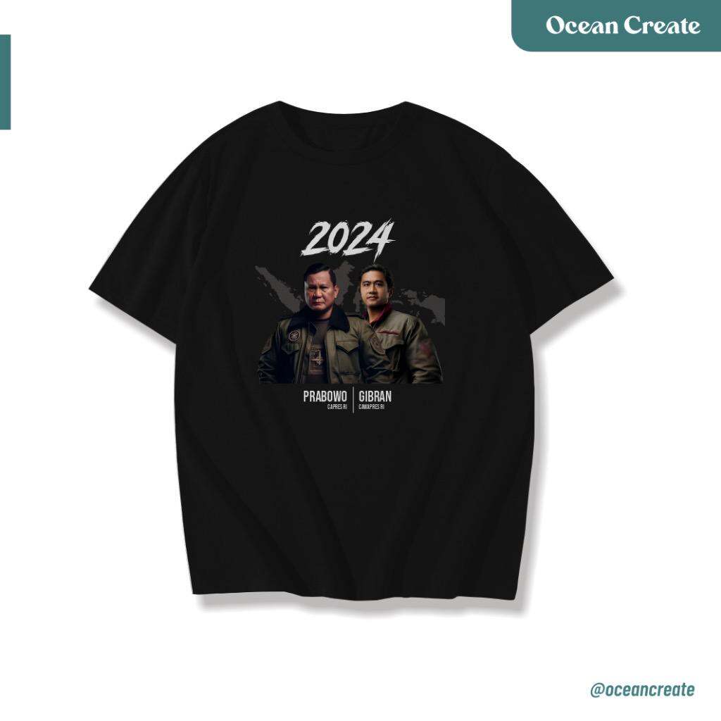 kaos 2024 Indonesia prabowo gibran | Lazada Indonesia