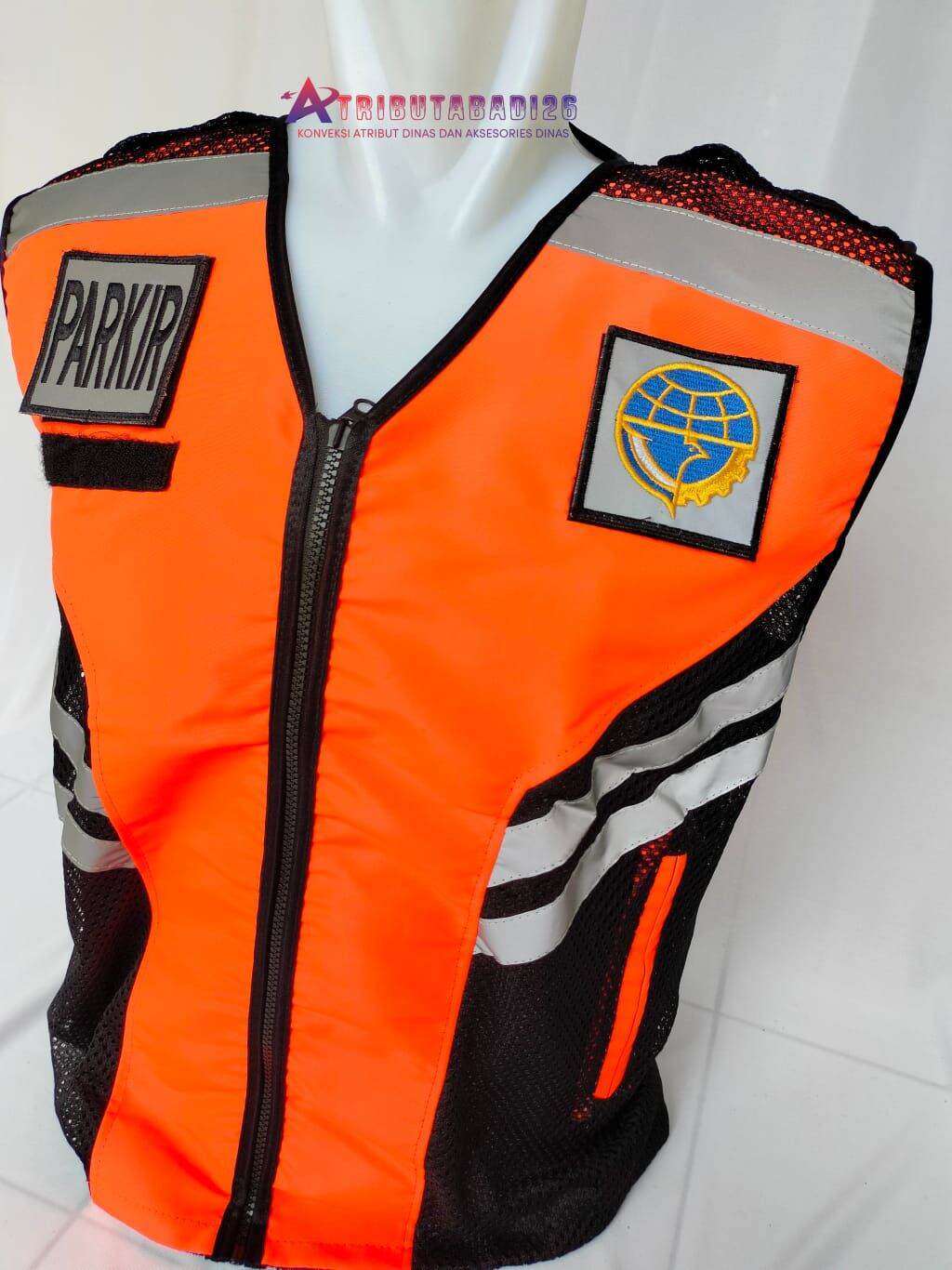 rompi taslan parkir/rompi parkir waterproof/rompi parkir jala taslan ...