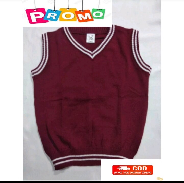 ROMPI RAJUT ANAK SEKOLAH VEST USIA SEKOLAH | Lazada Indonesia