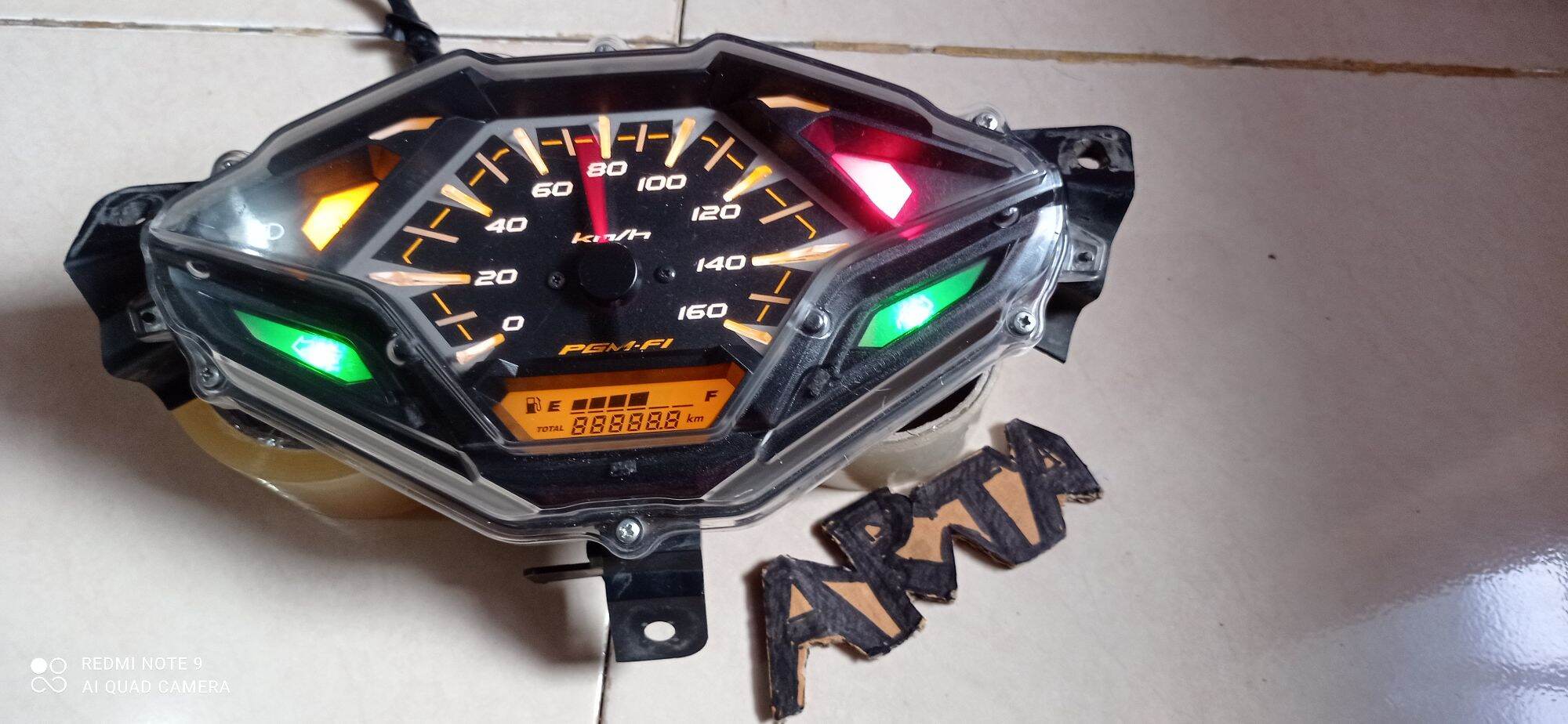 speedometer Honda Vario 125 led old original fungsi normal semua ...