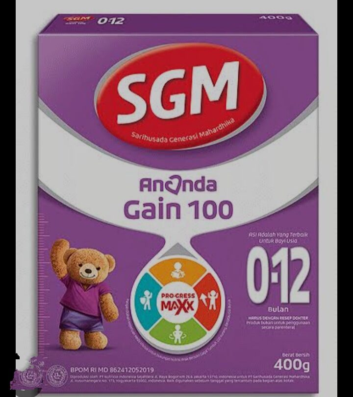 SGM Ananda Gain 100 (0-12 bulan) | Lazada Indonesia