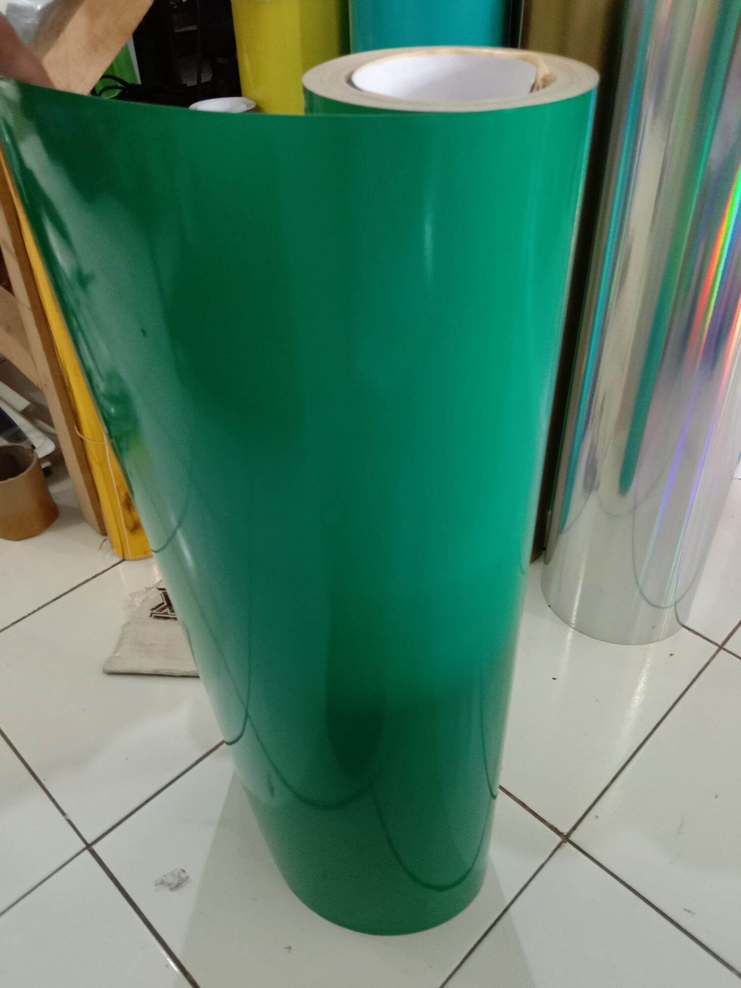 Sticker Skotlet Mantul Cahaya Stiker Reflektif Hijau Tua | Lazada Indonesia