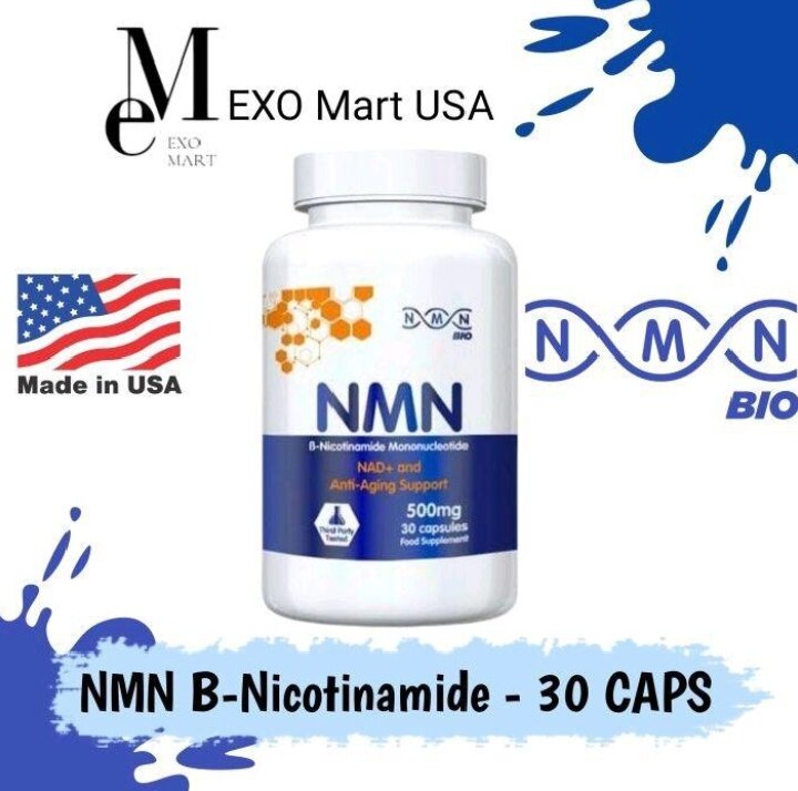 NMN Bio B Nicotinamide Mononucleotide - 500mg Anti-Aging & NAD+ | Lazada Indonesia