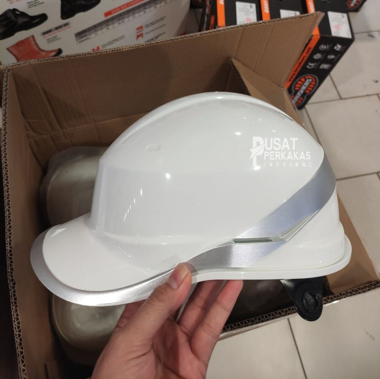 Helm Safety Delta Plus Venitex - Helm Safety V-Gard Original Putih ...