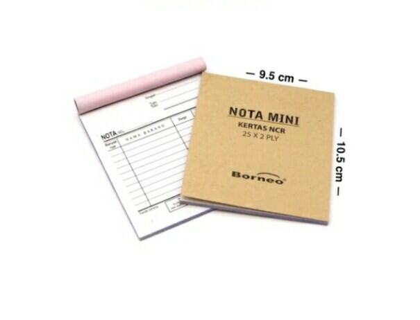 NOTA MINI 2 PLY isi 10 | Lazada Indonesia