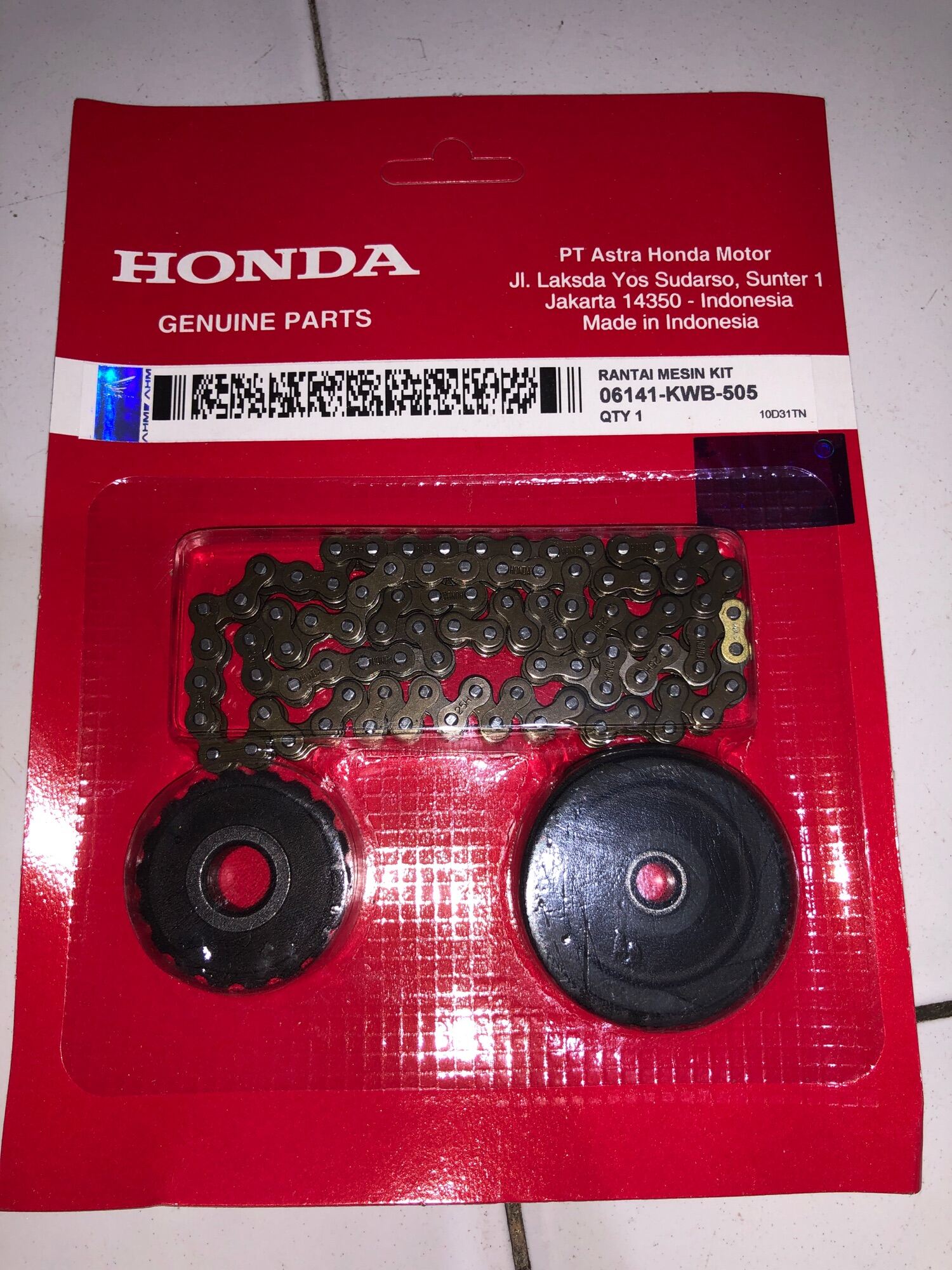 Rante keteng kit honda blade , revo fit F1 | Lazada Indonesia