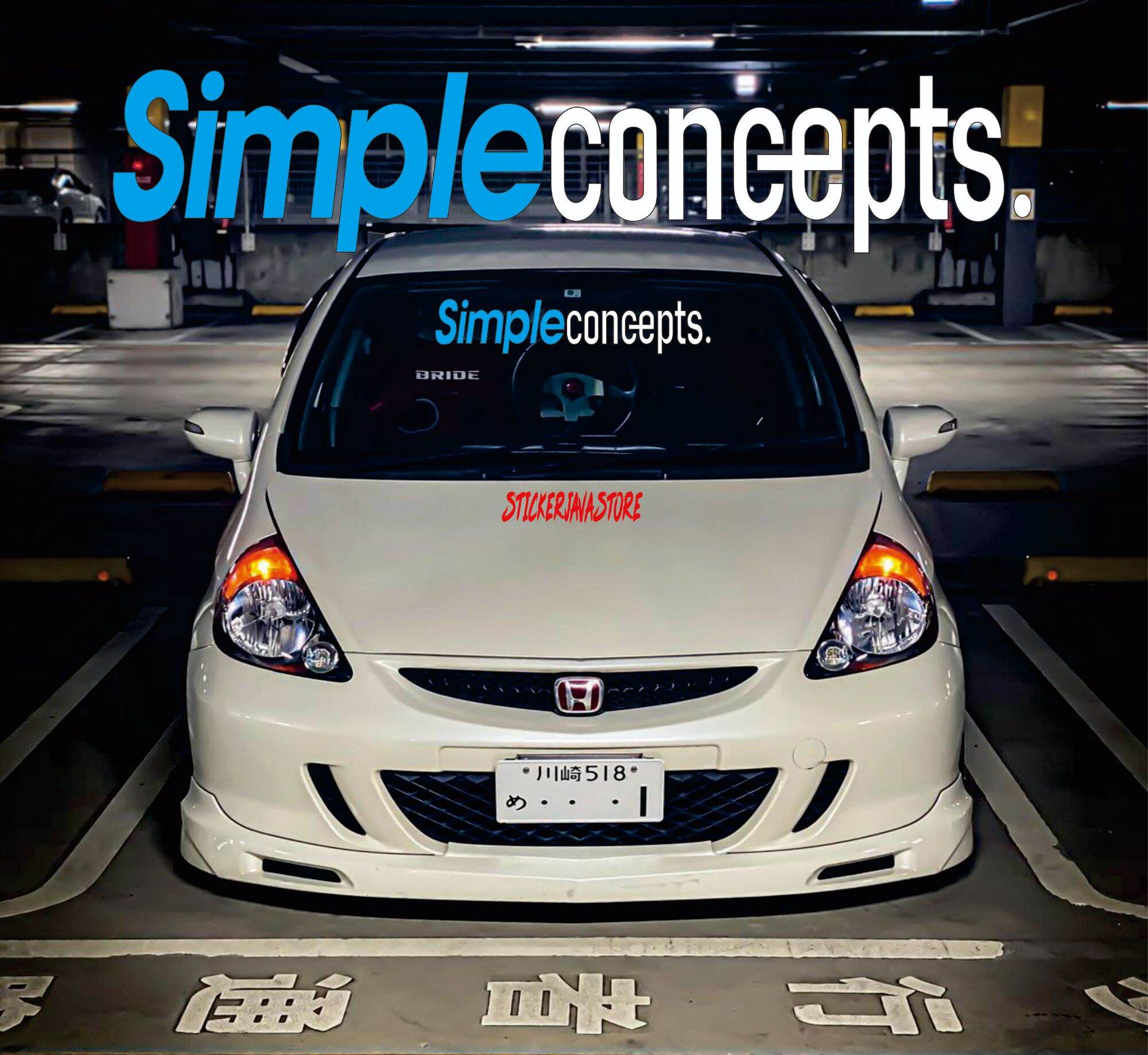 STIKER SIMPLE CONCEPTS | Lazada Indonesia