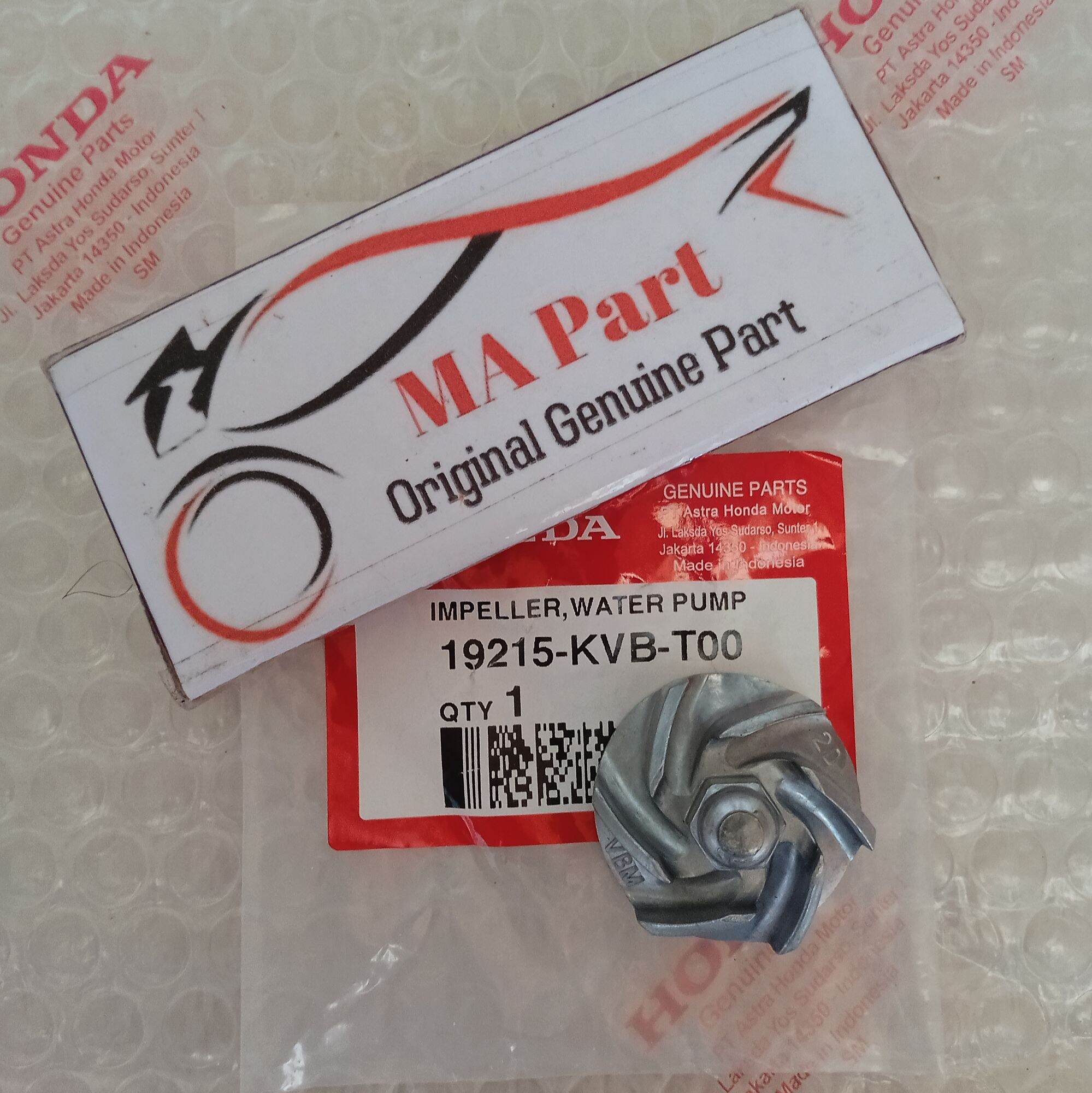 IMPELLER KIPAS WATERPUMP PUMP RADIATOR VARIO 110 OLD ORIGINAL 19215-KVB ...