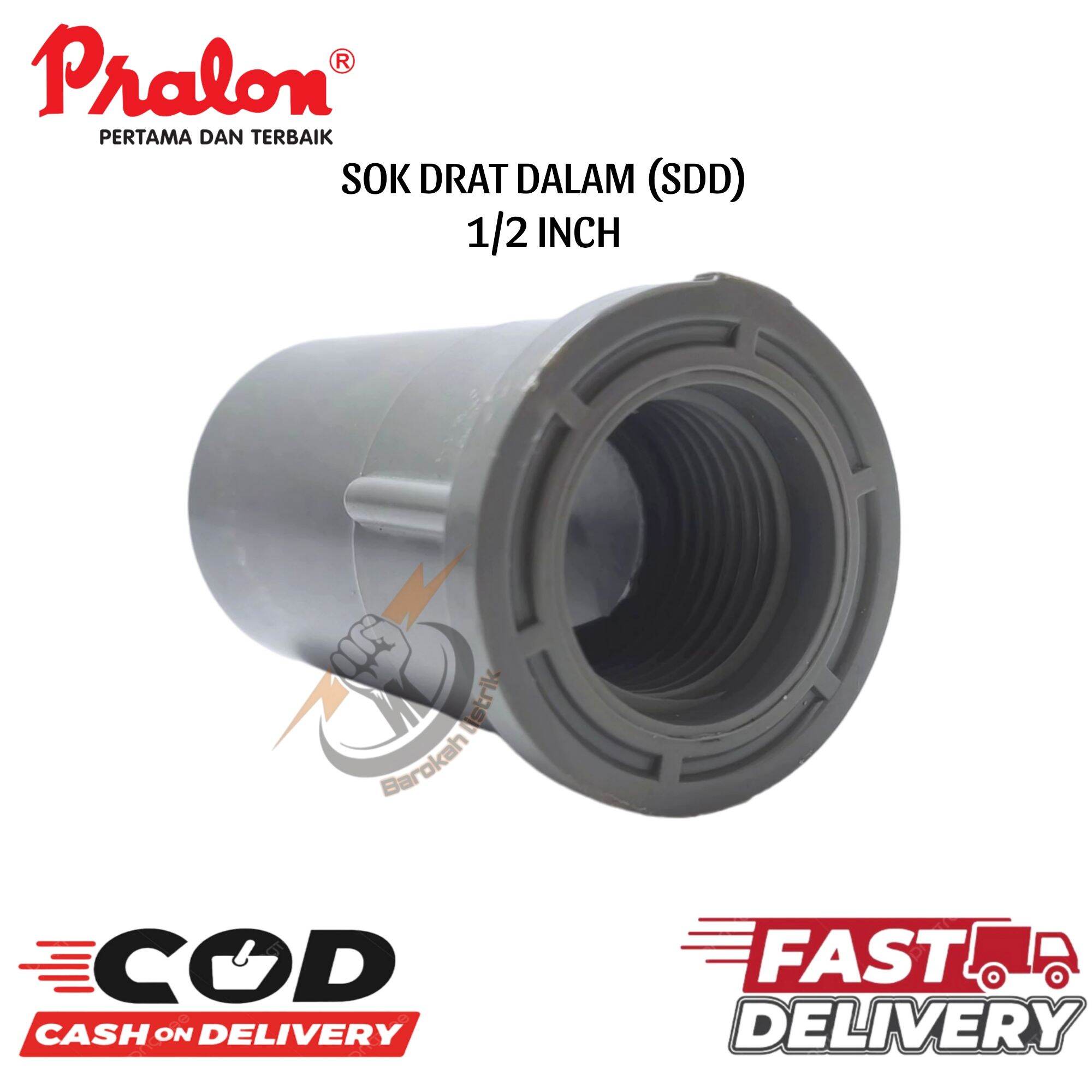 sok drat dalam merek Pralon 1/2"Inch/sdd shock drat dalam 1/2"Inch ...