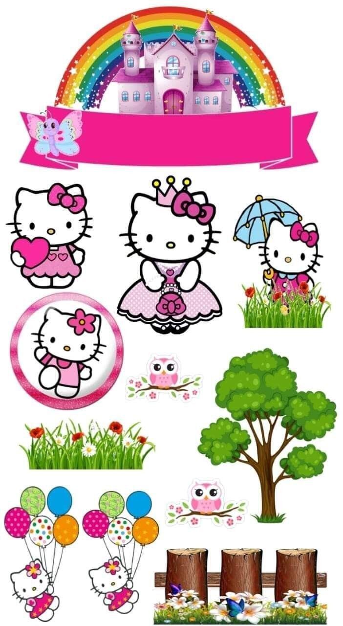 Topper Hello Kitty custom nama free tusuk gigi | Lazada Indonesia