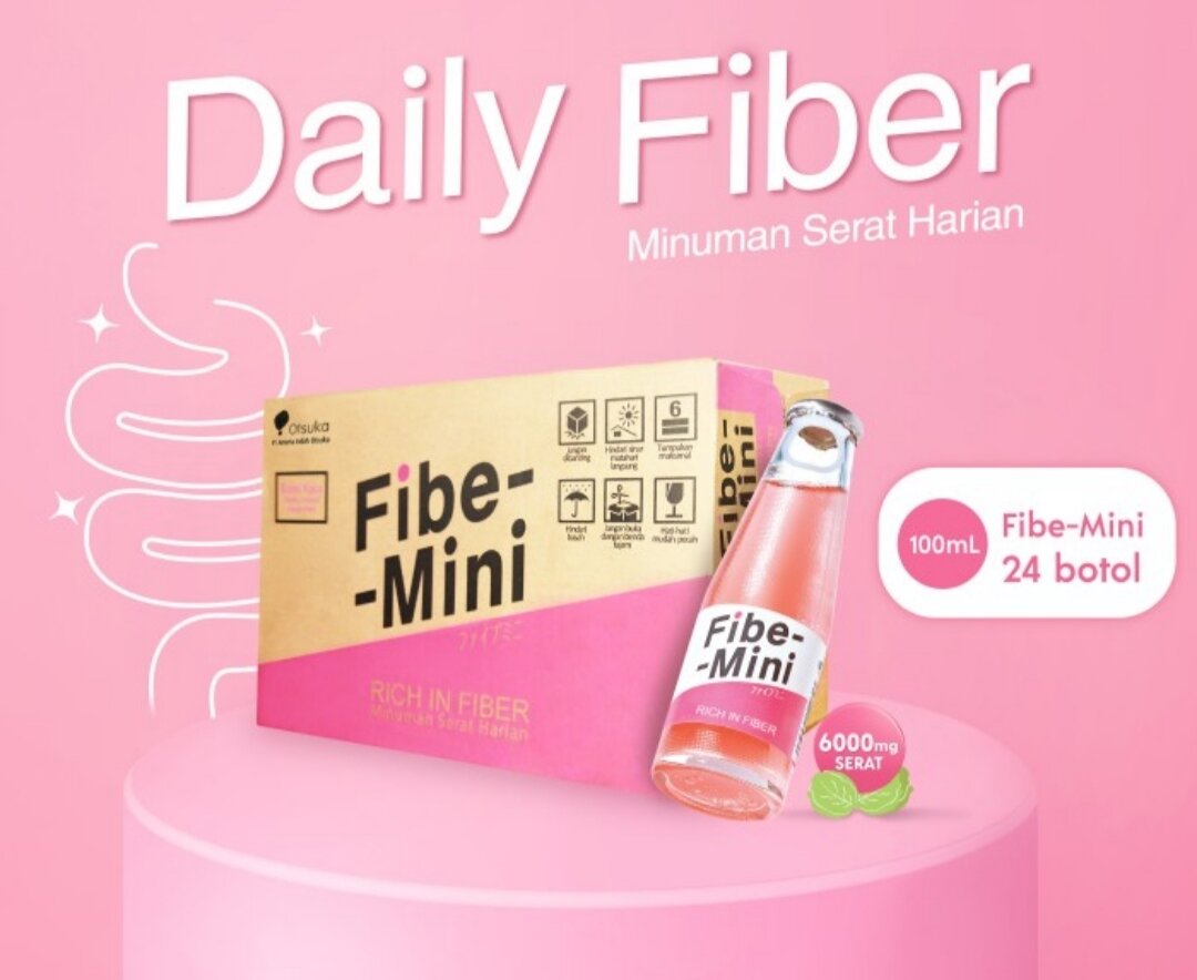 Fibe Mini 100 ml (1 Dus Isi 24 Pcs) | Lazada Indonesia
