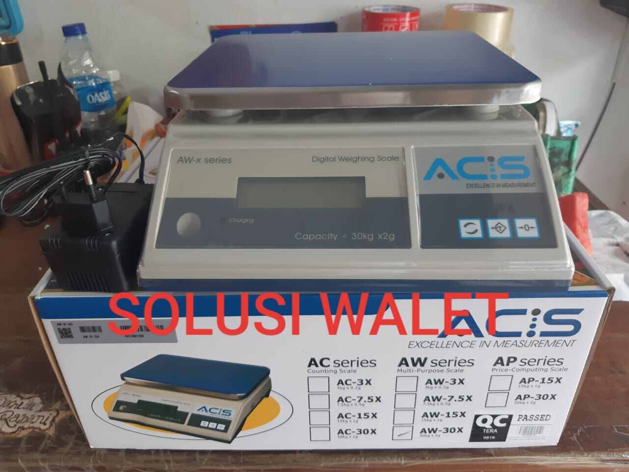 Timbangan Digital ACIS 30Kg type AW-30X Multi Purpose Scale | Lazada Indonesia