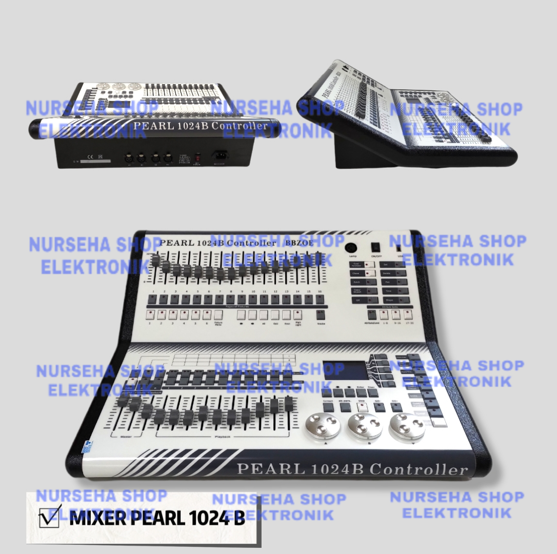 Mixer lighting pearl 1024B dmx mixer controller lampu lighting | Lazada ...