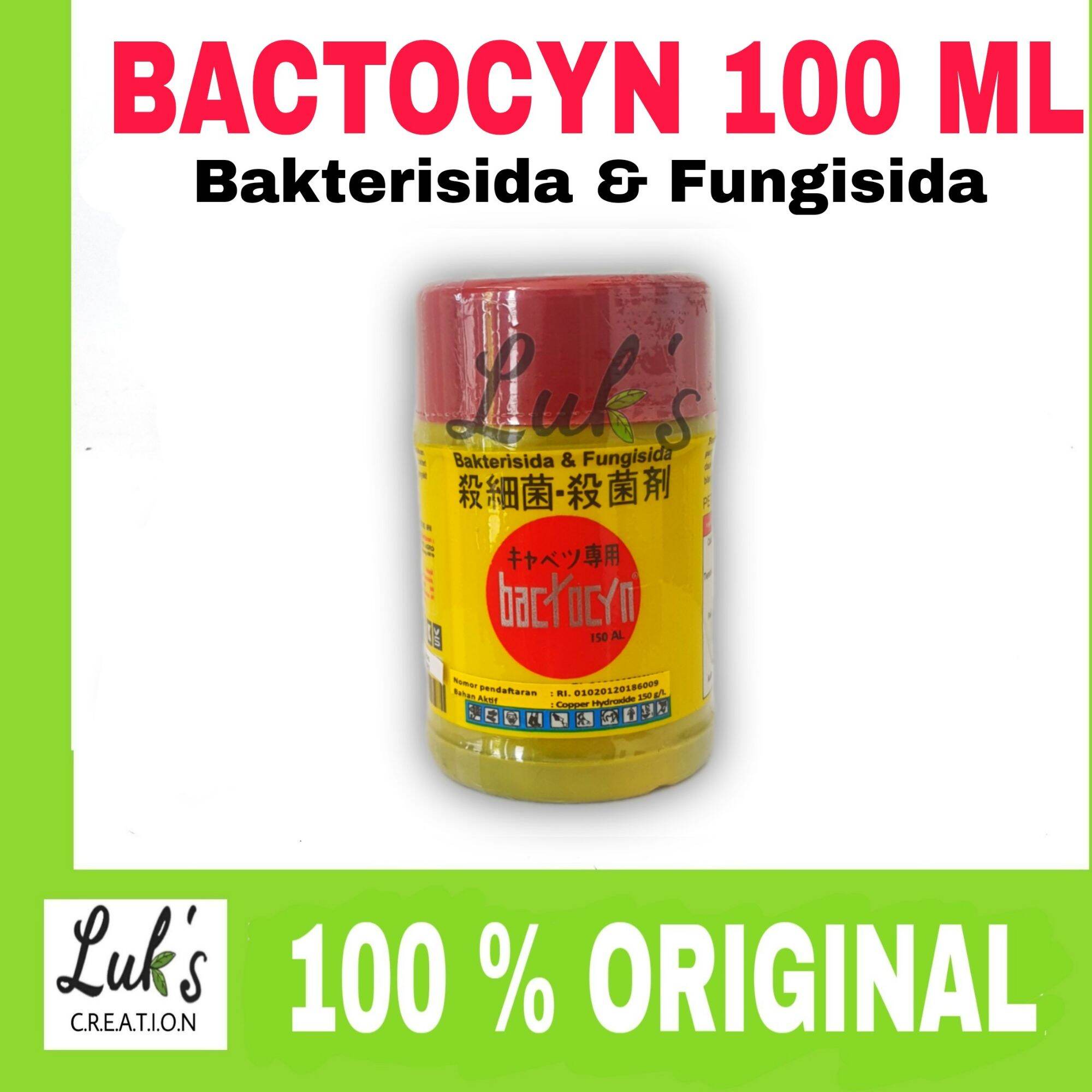 BACTOCYN 150AL 100ML bakterisida plus fungisida tanaman anti bakteri ...
