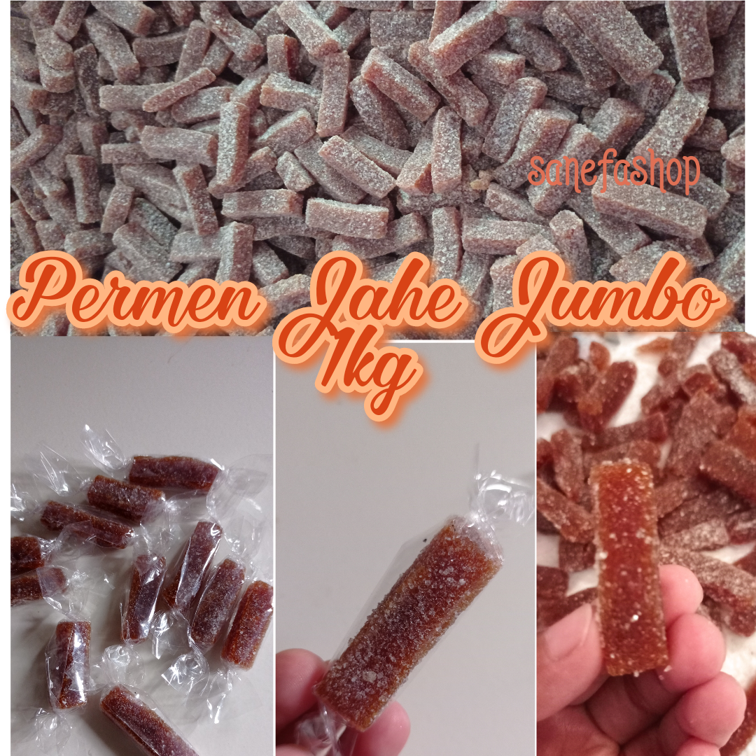 1kg Permen jahe jumbo/Jahe Premium/permen jahe merah | Lazada Indonesia