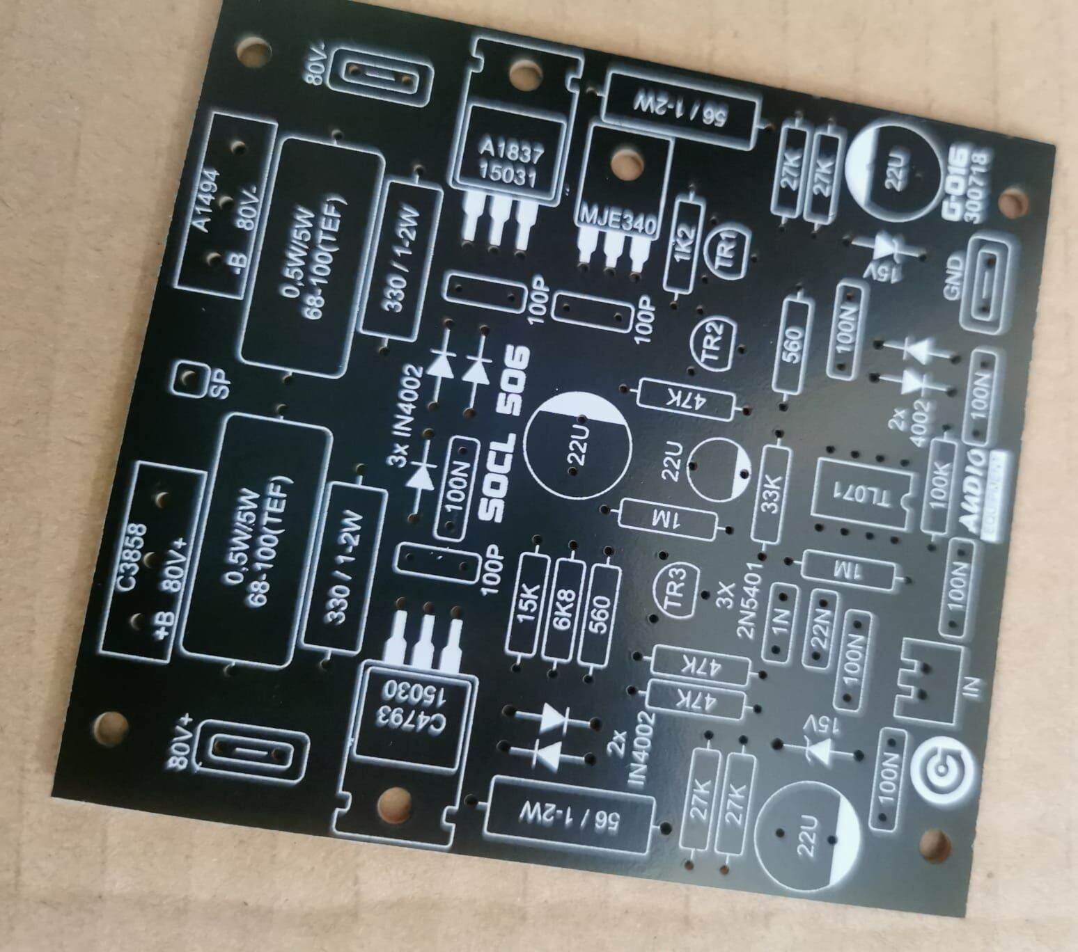 PCB MONOBLOK POWER AMPLIFIER MONO OCL SOCL 506 TEF PER PCS | Lazada ...
