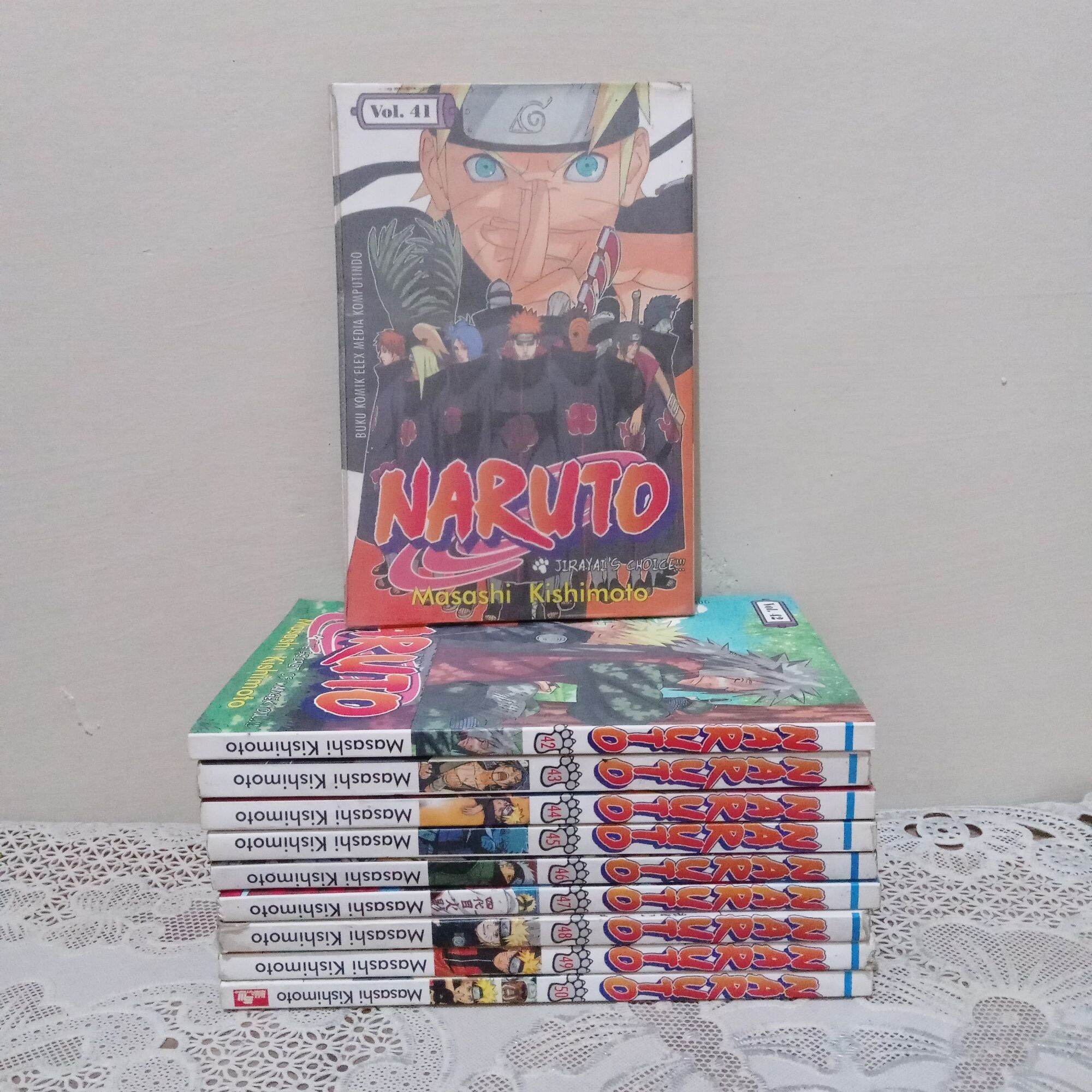 Komik Naruto Volume 41-50 bekas | Lazada Indonesia