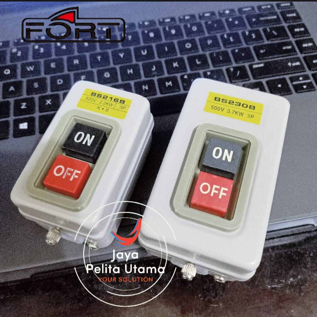 power push button on-off 15a-BS216B dan 30a BS230B 3phase fort | Lazada Indonesia