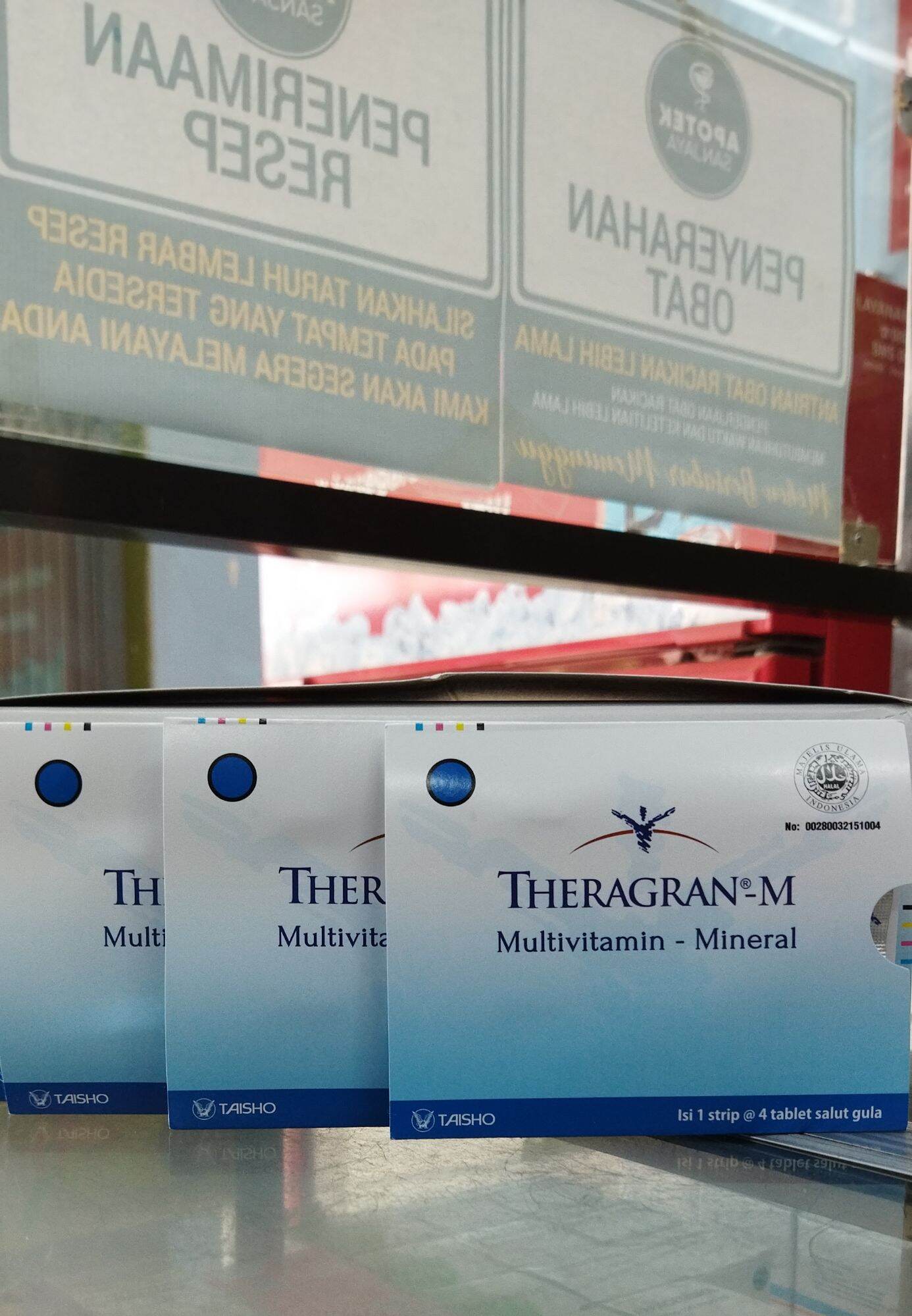 THERAGRAN-M MULTIVITAMIN UNTUK PEGEL PEGEL/DAYA TAHAN TUBUH/PEMULIHAN ...
