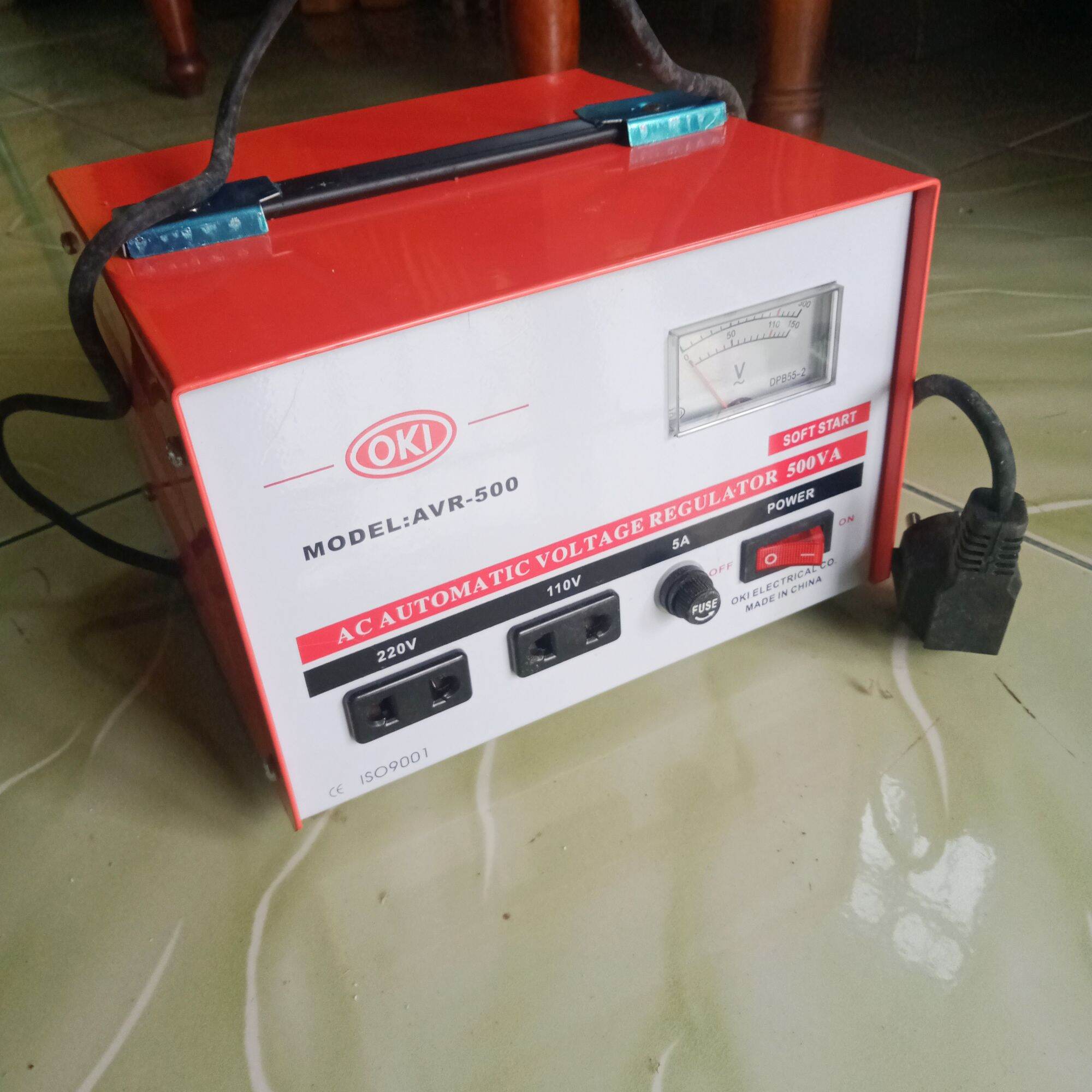 Stavolt Listrik Stabilizer Listrik Merk OKI 500 Watt | Lazada Indonesia