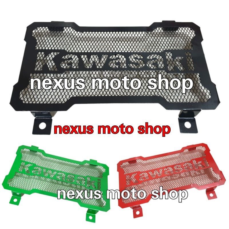 Cover radiator ninja 250fi injeksi ninja 250 karbu tutup radiator ninja ...