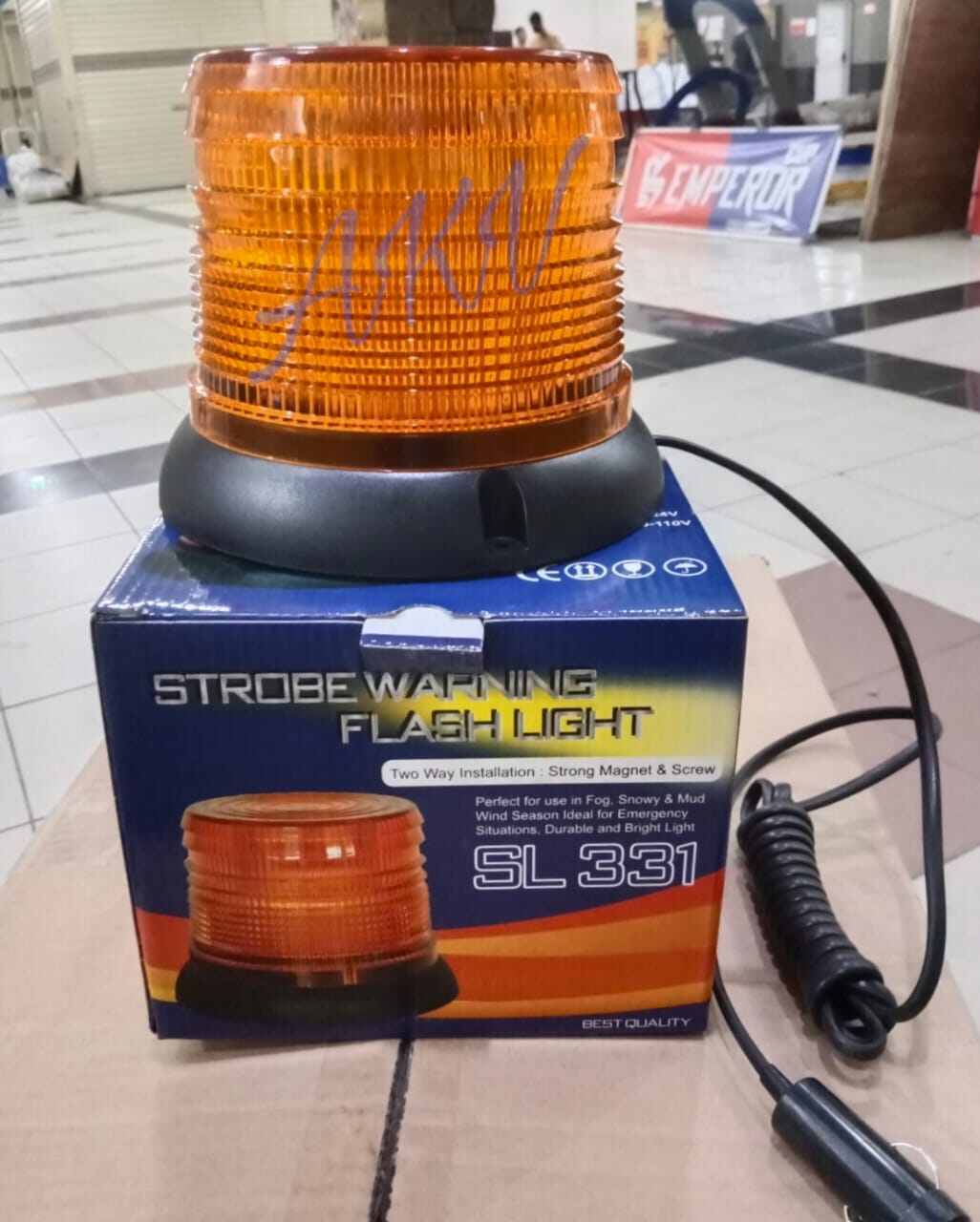 Lampu Emergency Rotary LED Blitz Flash 12 volt/24 volt | Lazada Indonesia