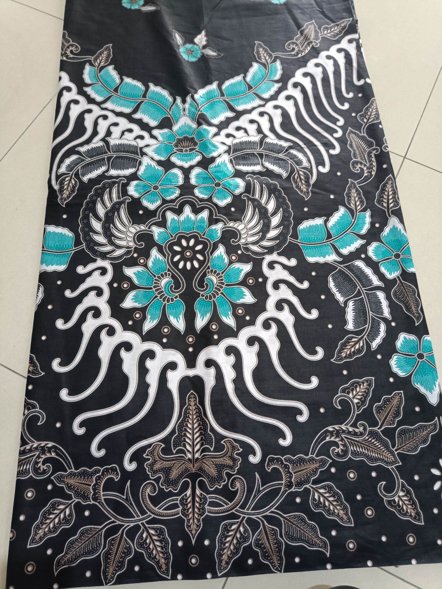 KAIN BATIK METERAN PRIMA KATUN HALUS UKURAN PANJANG 2 METER, WARNA ...