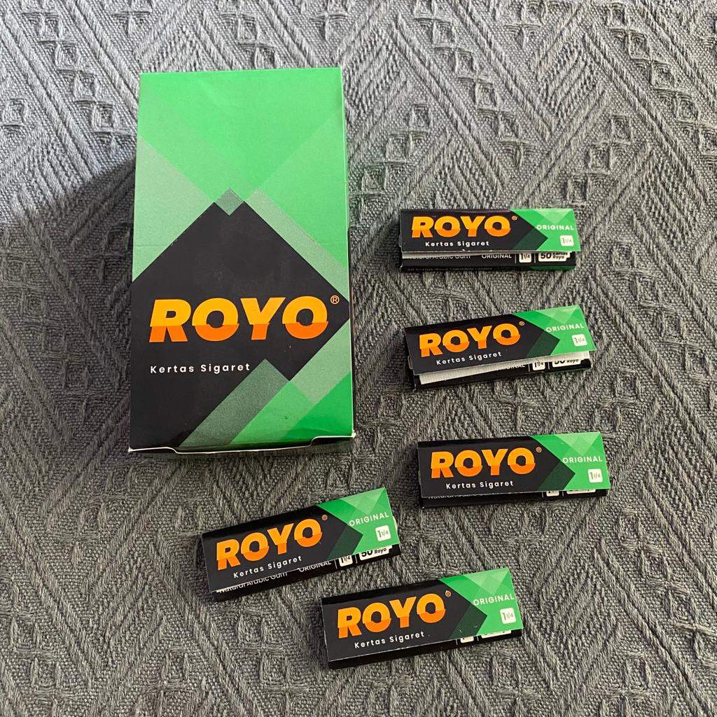 Kertas Royo Original 1 1/4 | Lazada Indonesia