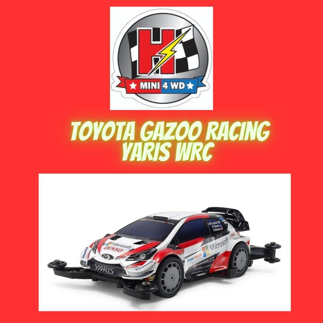 Tamiya Mini 4WD Toyota Gazoo Racing WRT/ Yaris WRC , Chassis MA. | Lazada Indonesia