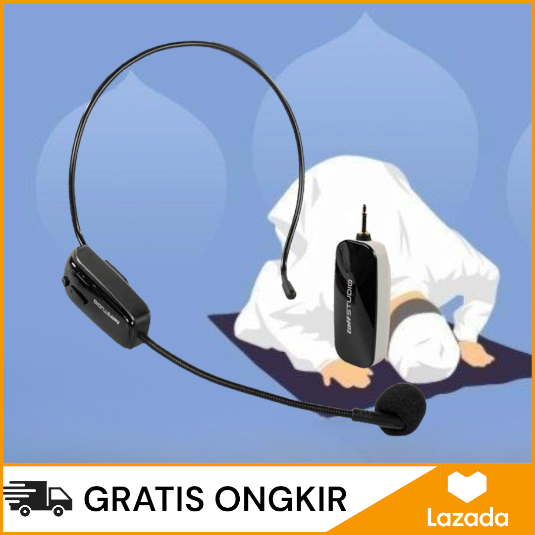 COD TaffSTUDIO Wireless UHF Call Center Mic with / mic mik mikrofon ...