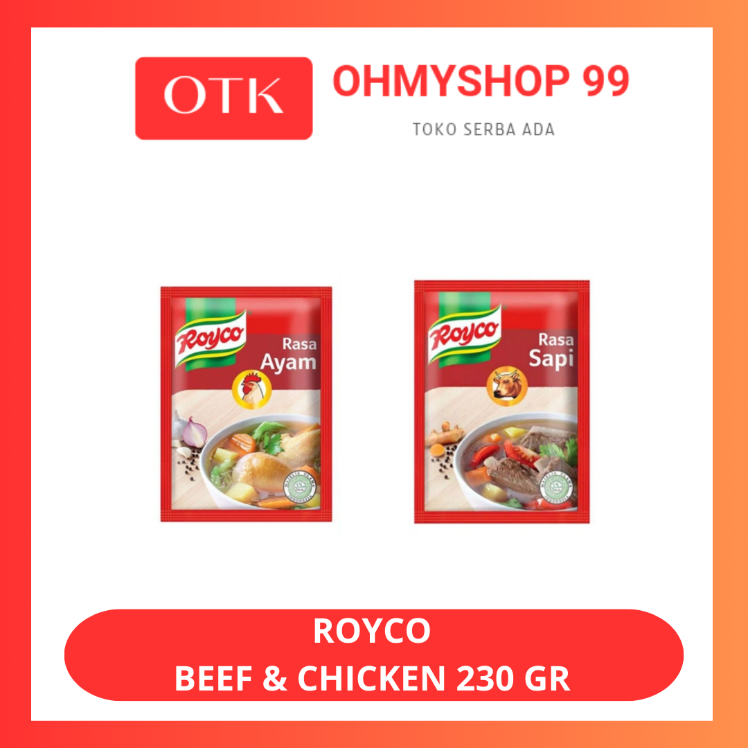Royco Kaldu Ayam Royco Kaldu Sapi 230gr | Lazada Indonesia