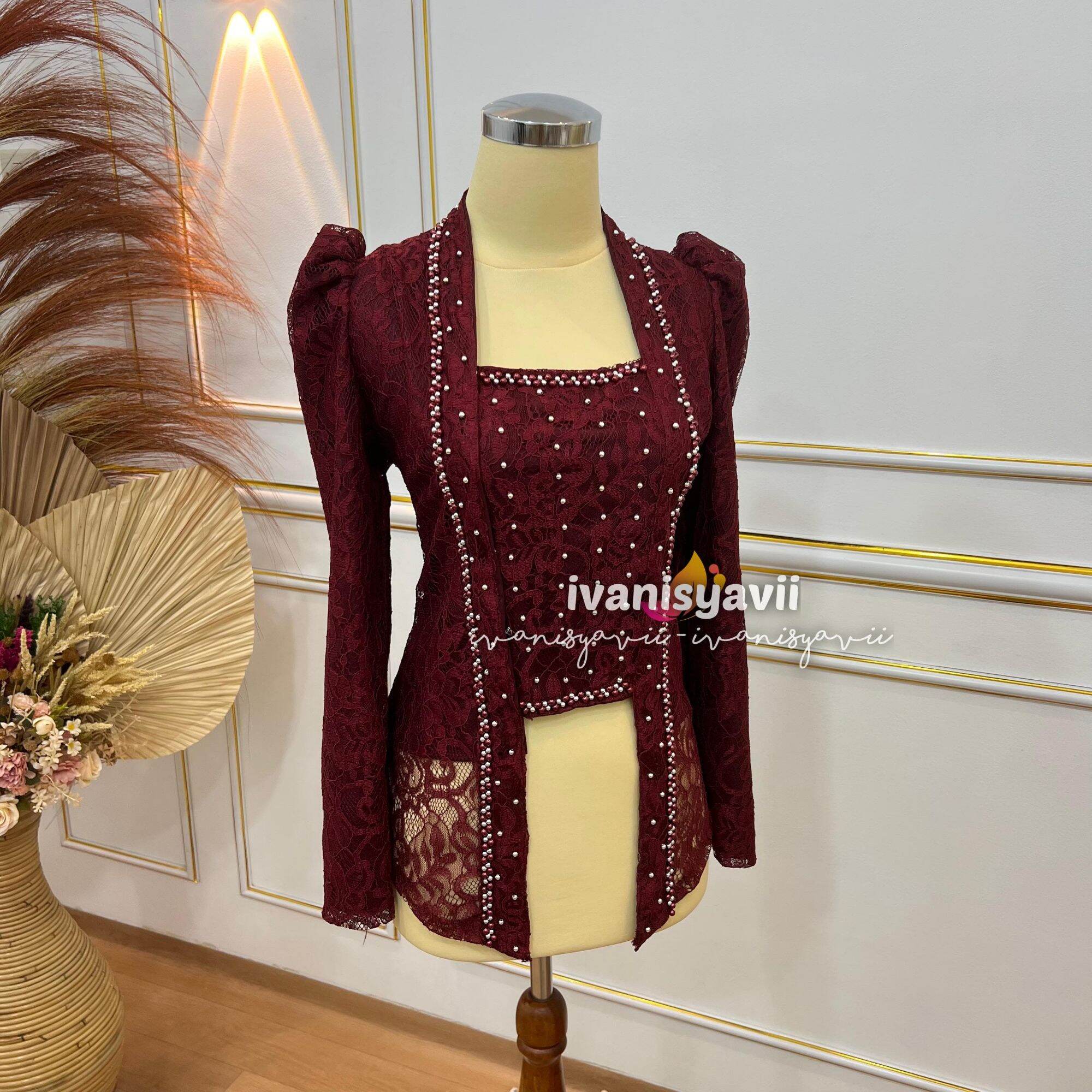 (F) Kebaya Furing | Kebaya Broklat / Kebaya Modern / Kebaya Wisuda ...