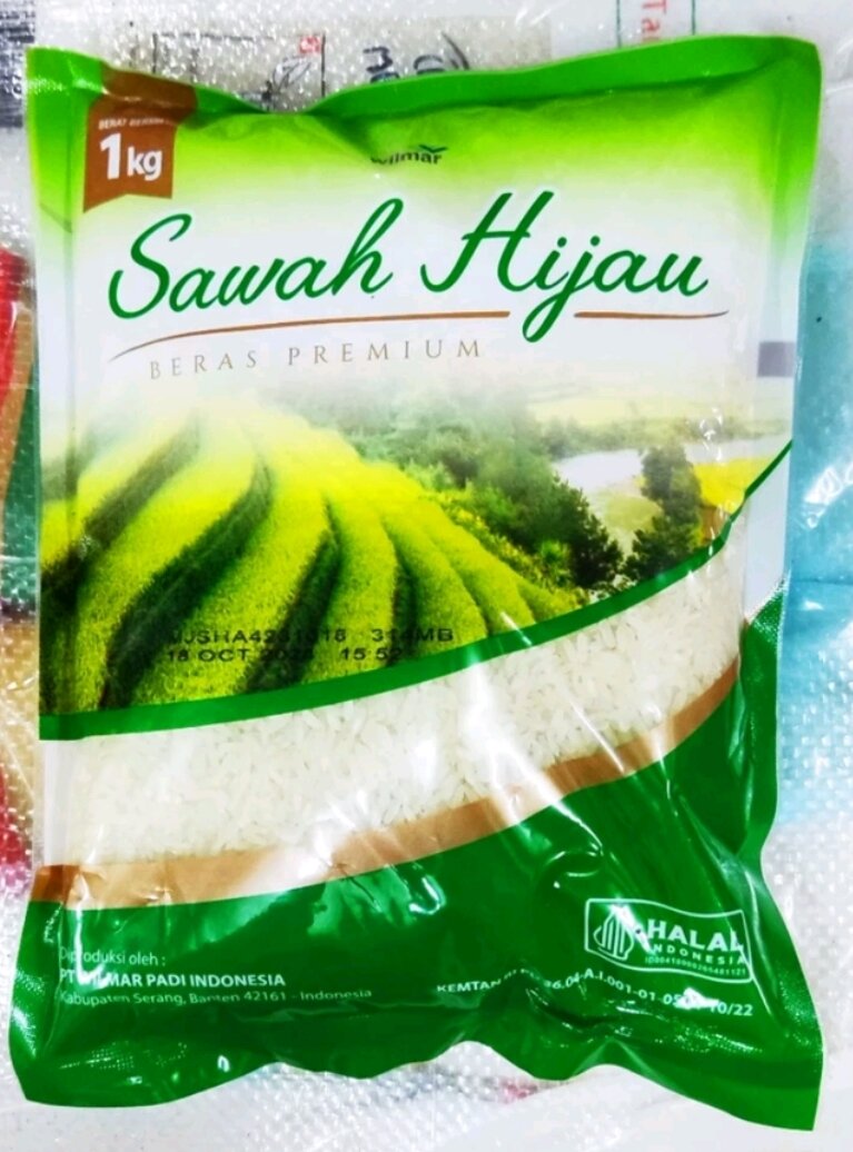 Beras Sawah Hijau 1 Kg | Lazada Indonesia
