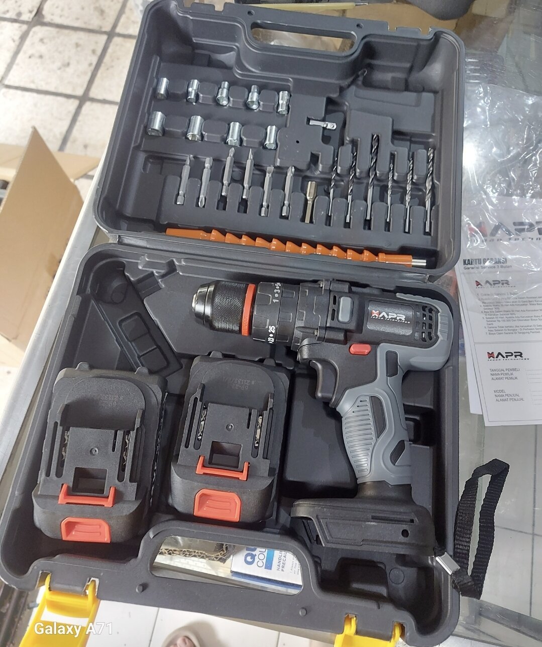 bor impact cordless bor batrei untuk ngebor besi,kayu dan tembok barang ...