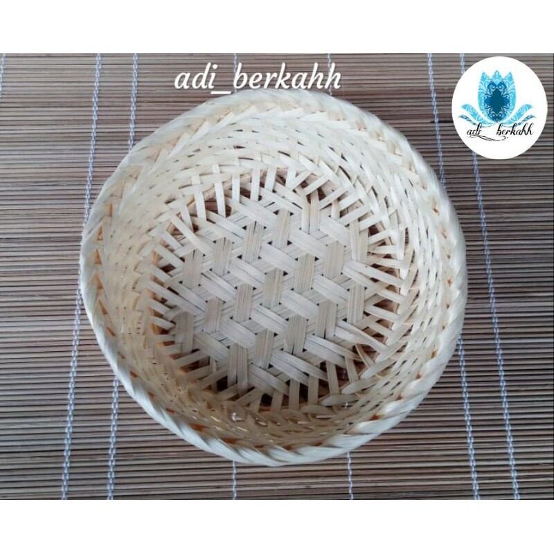 Anyaman bambu tempat snack bulat besar | Lazada Indonesia