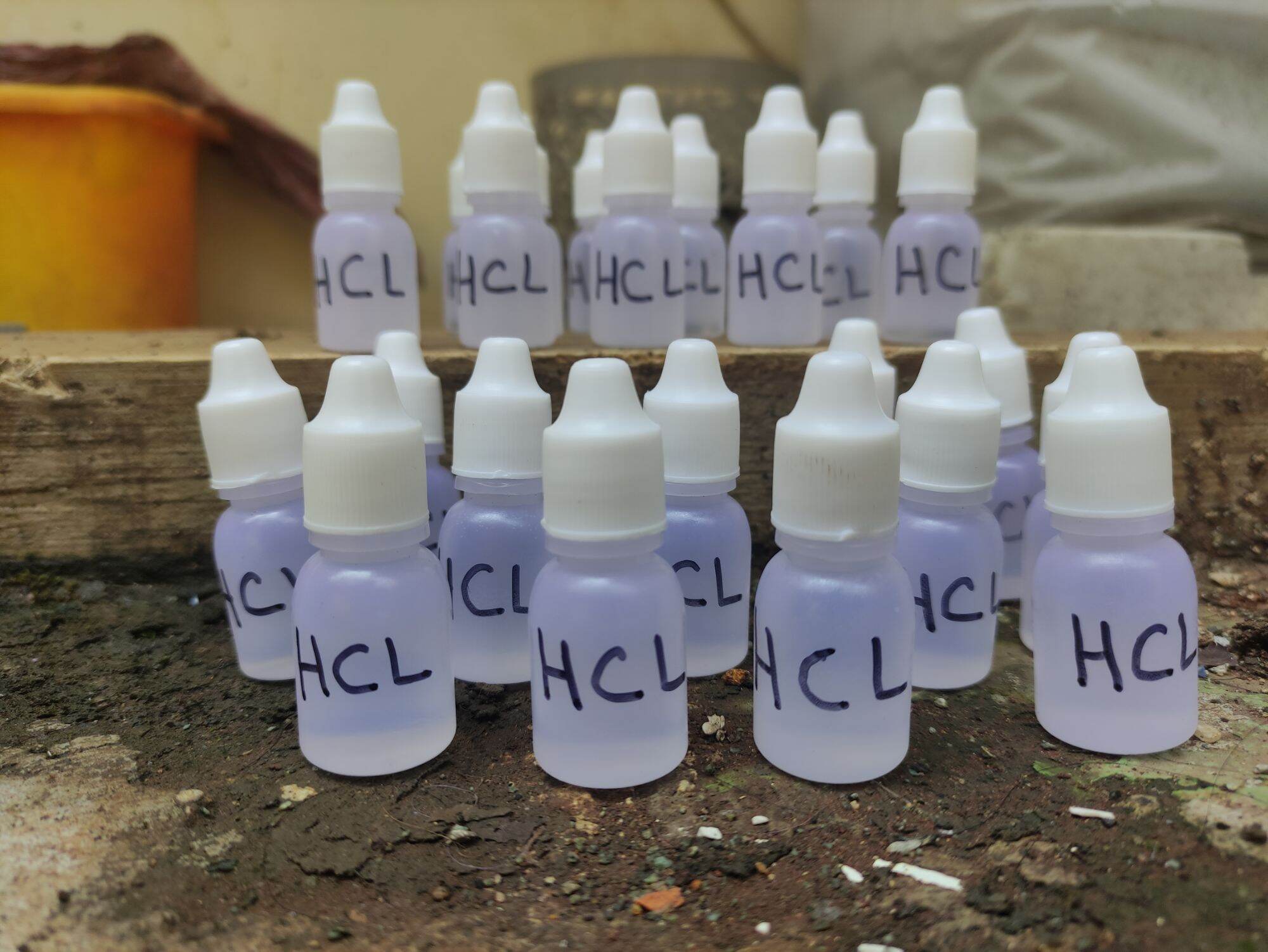 HCl, larutan HCL standar untuk batuan lapangan geologi geofisika ...