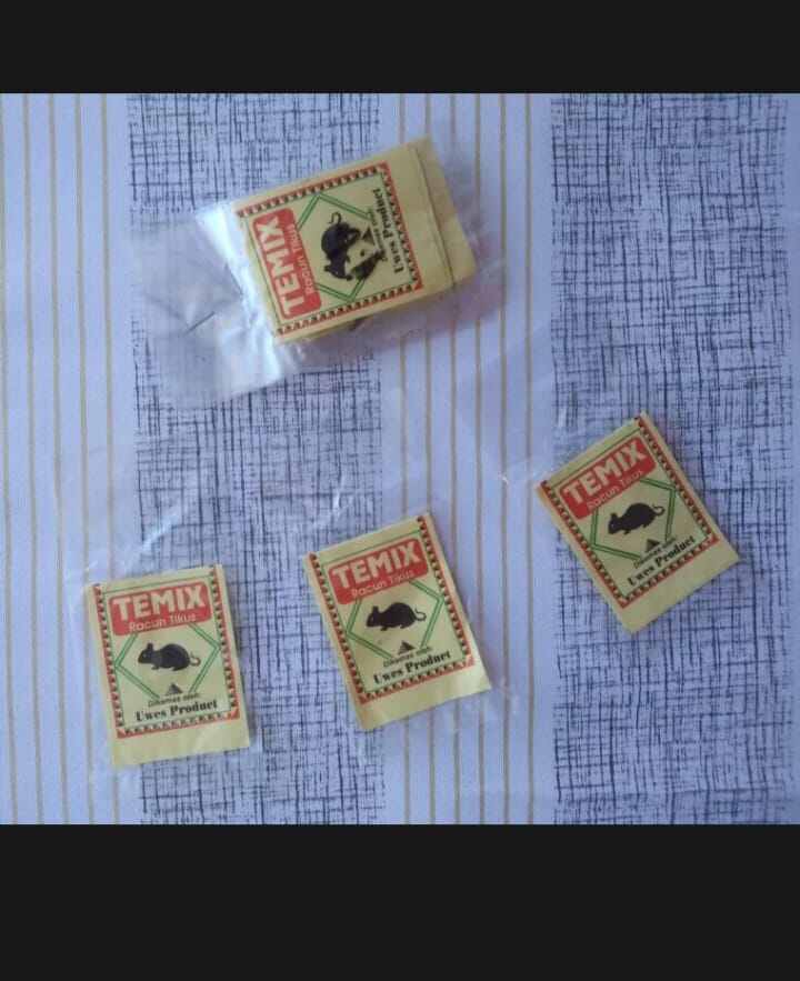 Racun tikus temik isi 10 pcs ampuh | Lazada Indonesia