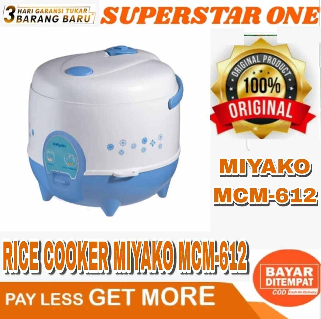 Miyako Rice Cooker MCM-612 3in1 Rice Cooker MCM 612 Miyako | Lazada ...