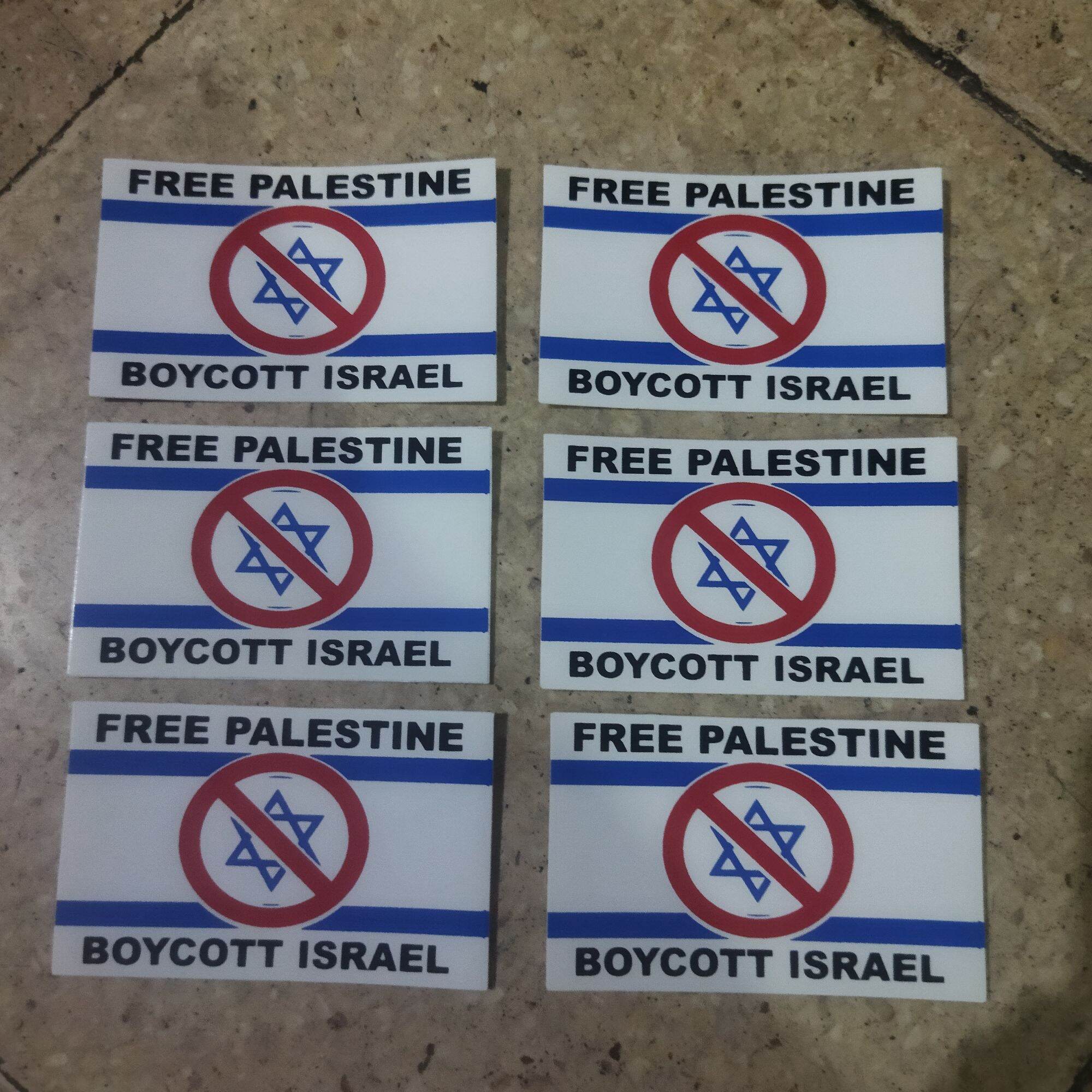 Stiker bendera, free palestina, boykot israel | Lazada Indonesia