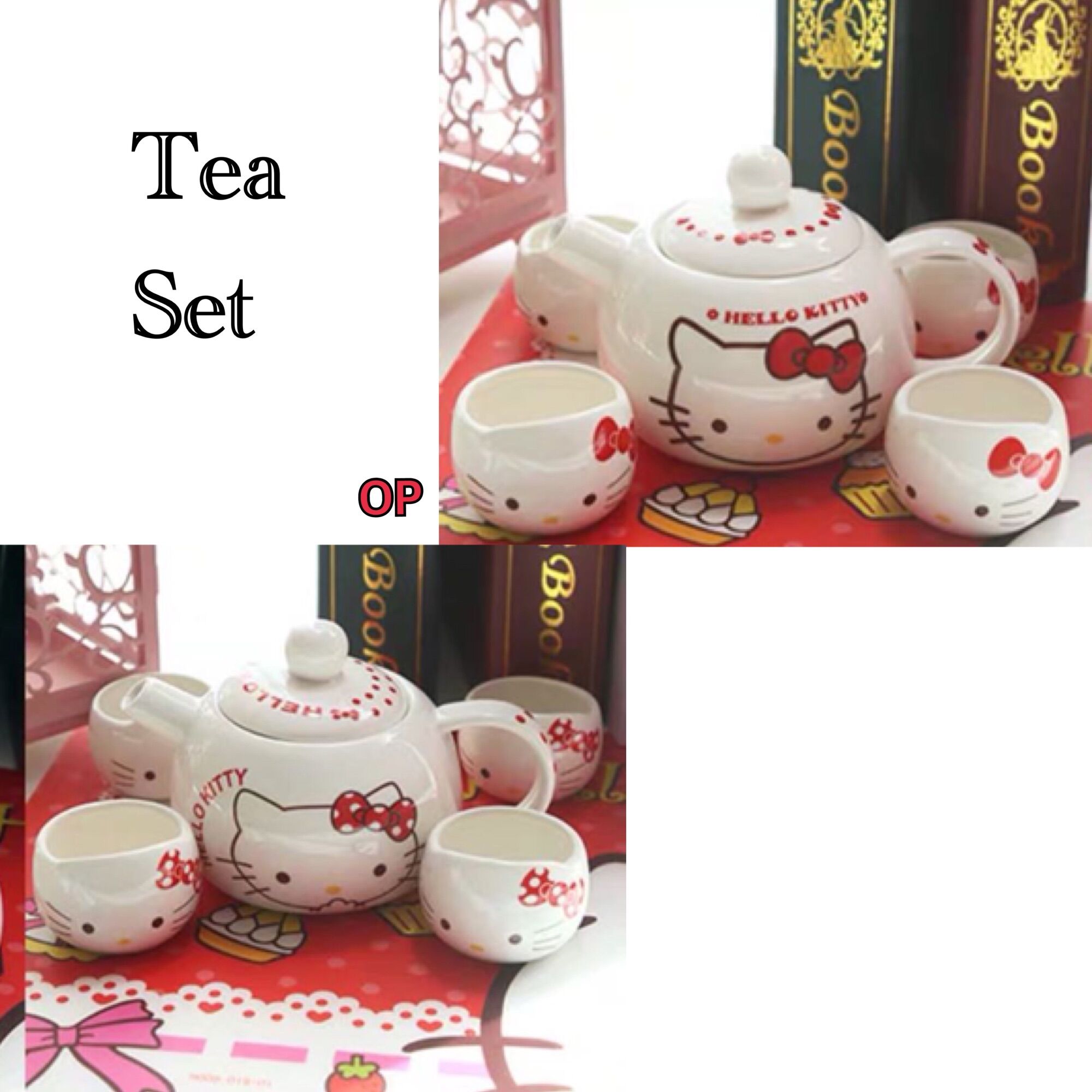Tea Set Keramik Hellokitty , Teko Set Keramik | Lazada Indonesia