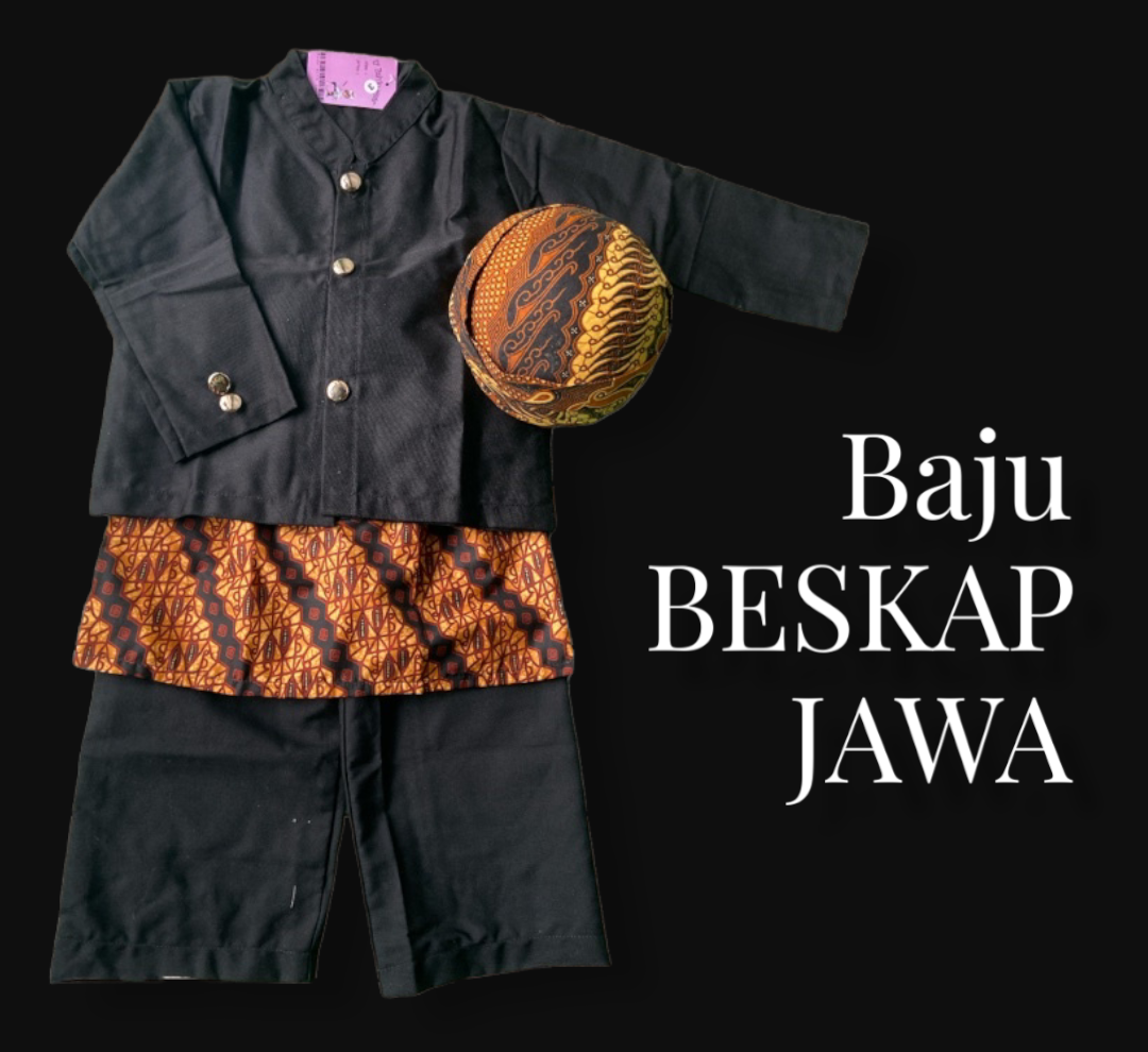 baju adat set Beskap Jawa anak | Lazada Indonesia