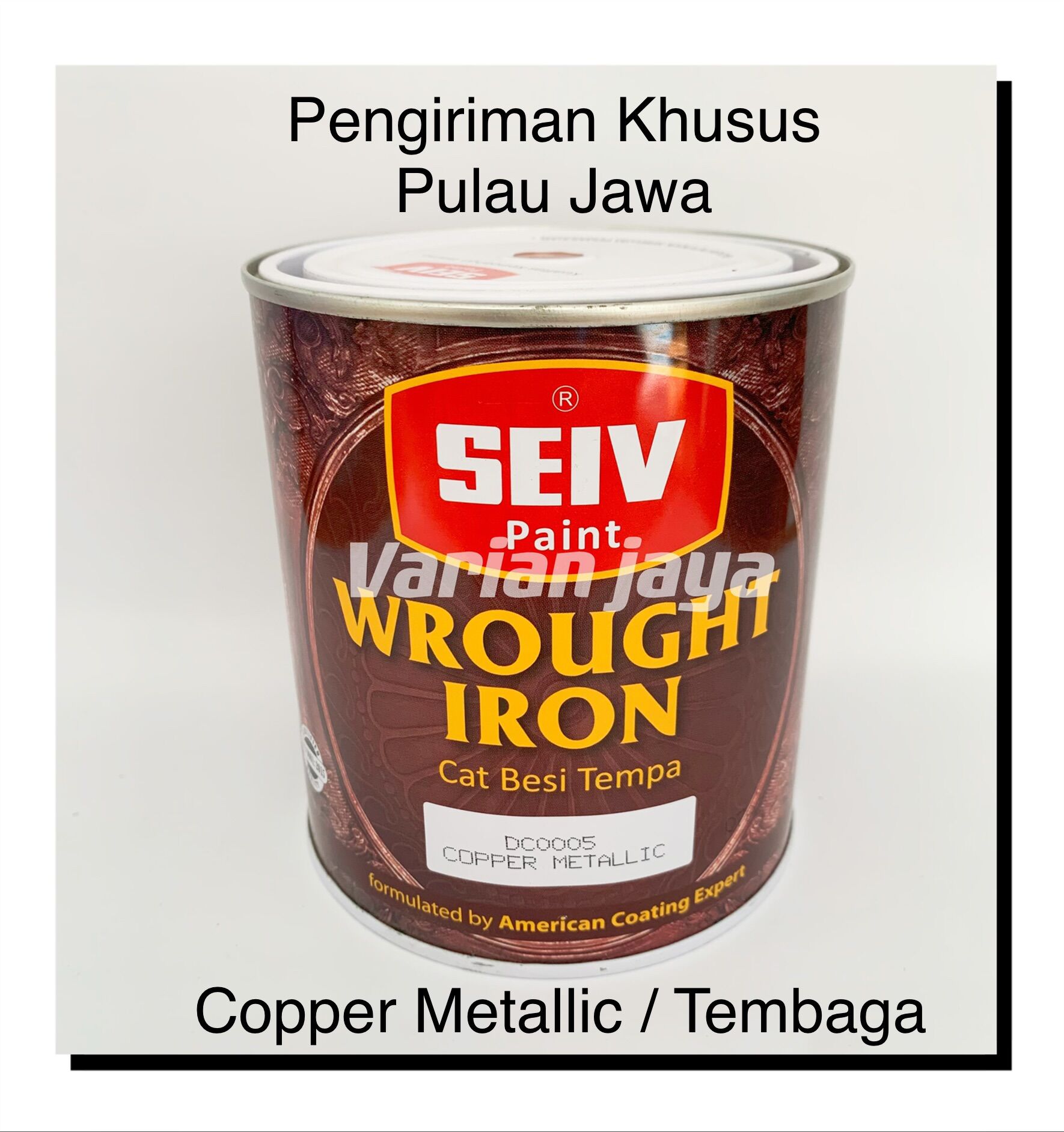 Cat Kayu dan Besi Seiv Tembaga Copper Metallic | Lazada Indonesia