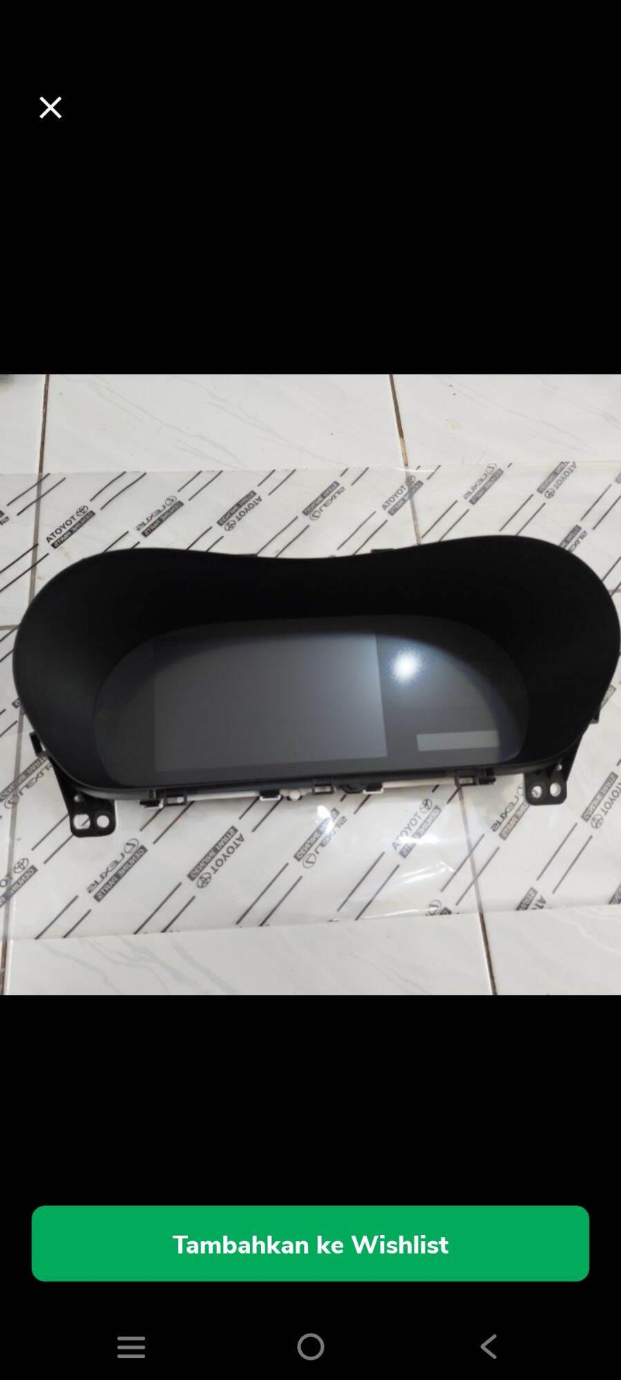 SPEEDOMETER AVANZA VELOZ TIPE Q /2019 2021/ ORIGINAL | Lazada Indonesia