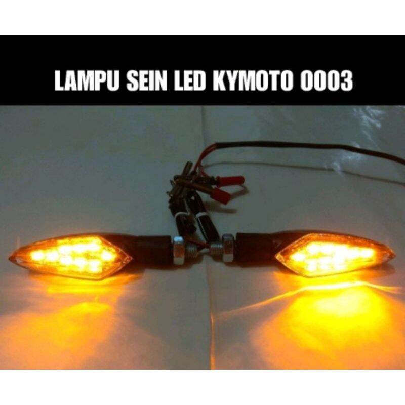 Lampu Sein Motor Kymoto Sein Renting LED Kuning CB CBR Ninja R15 V2 V3 ...