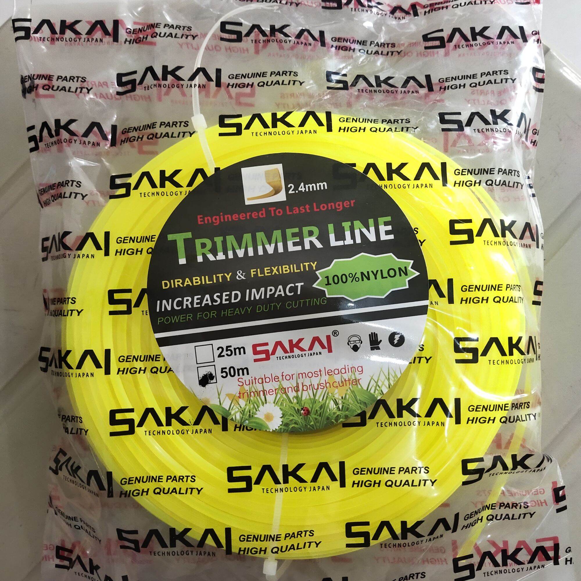 SAKAI SENAR POTONG RUMPUT 50 METER SAKAI | Lazada Indonesia