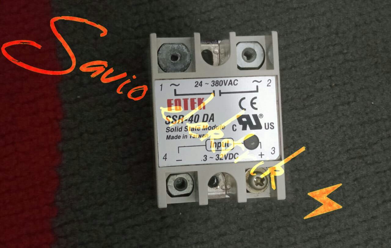 Solid State Relay SSR-40DA Fotek SSR40DA 40A | Lazada Indonesia